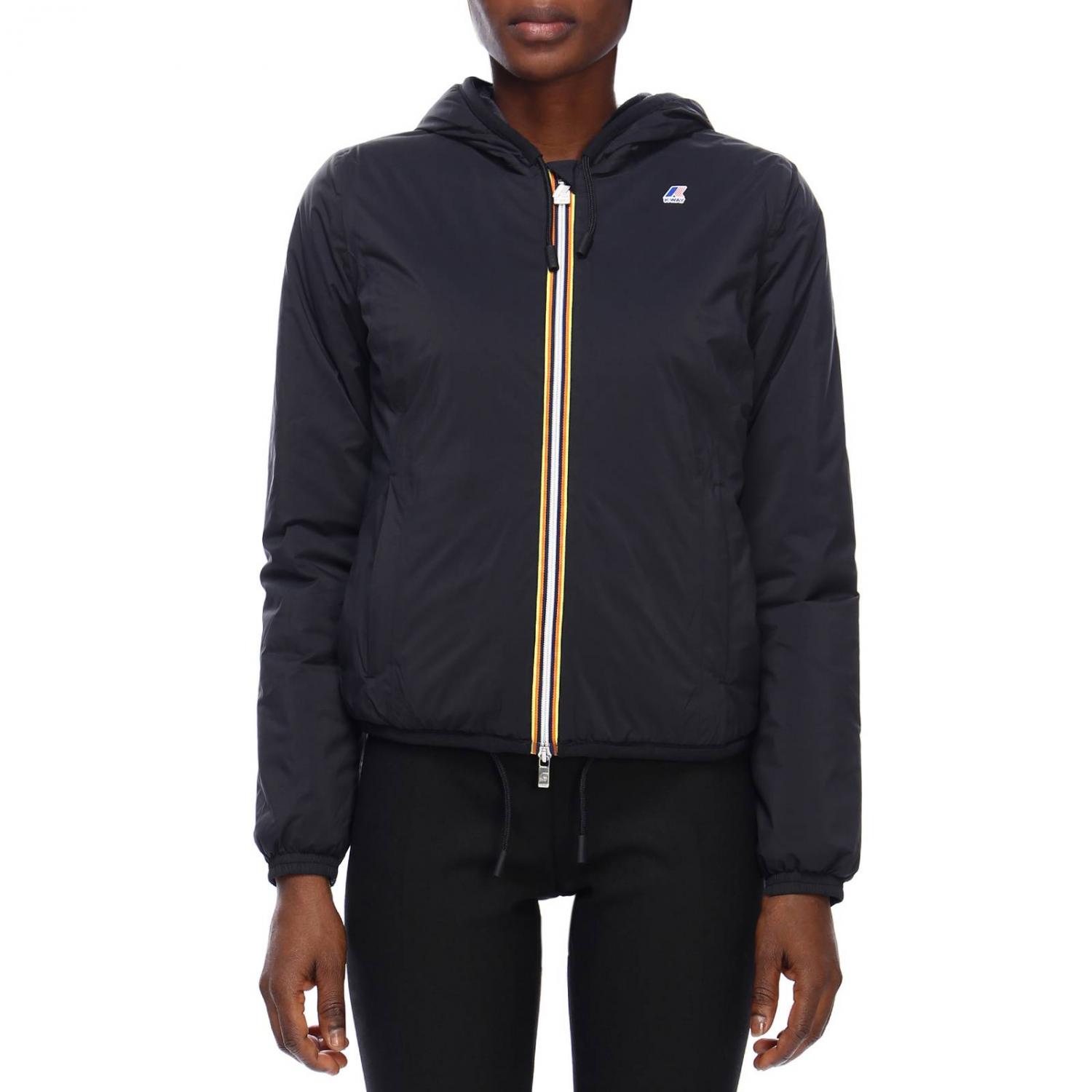 K-Way Jacket women - Black | K009NQ0 | GIGLIO.COM