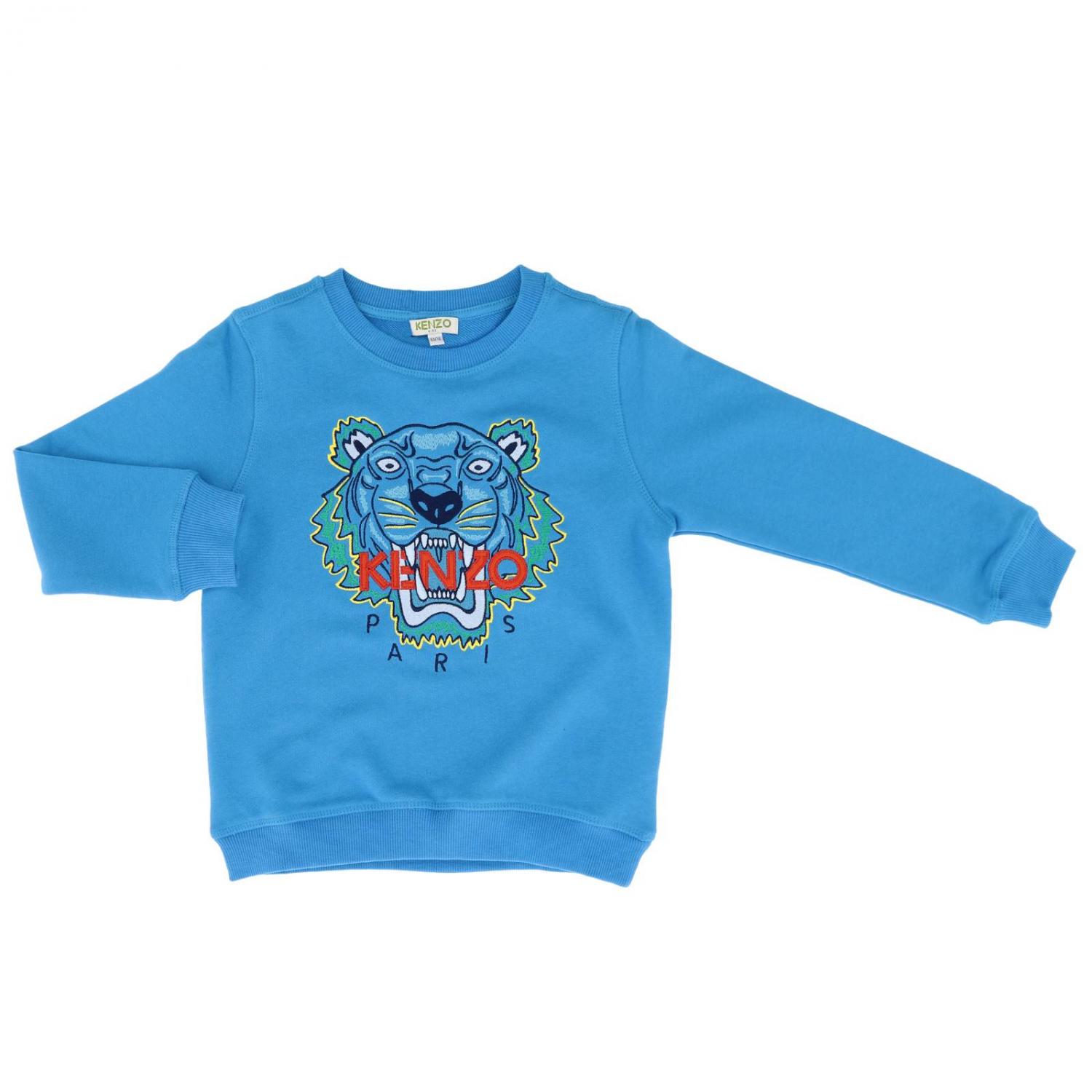 KENZO KIDS: Kenzo Junior Jungen Pullover - Hellblau | Kenzo Kids ...