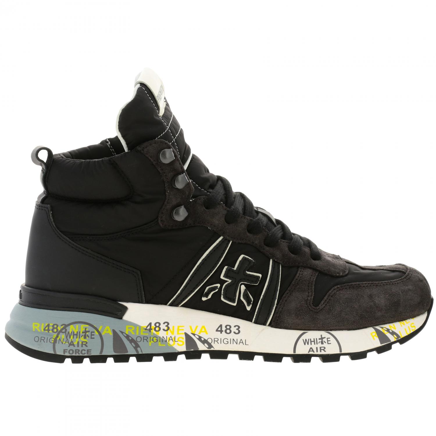 Outlet de Premiata: Zapatos hombre , Negro | Botas Premiata JEFF en ...