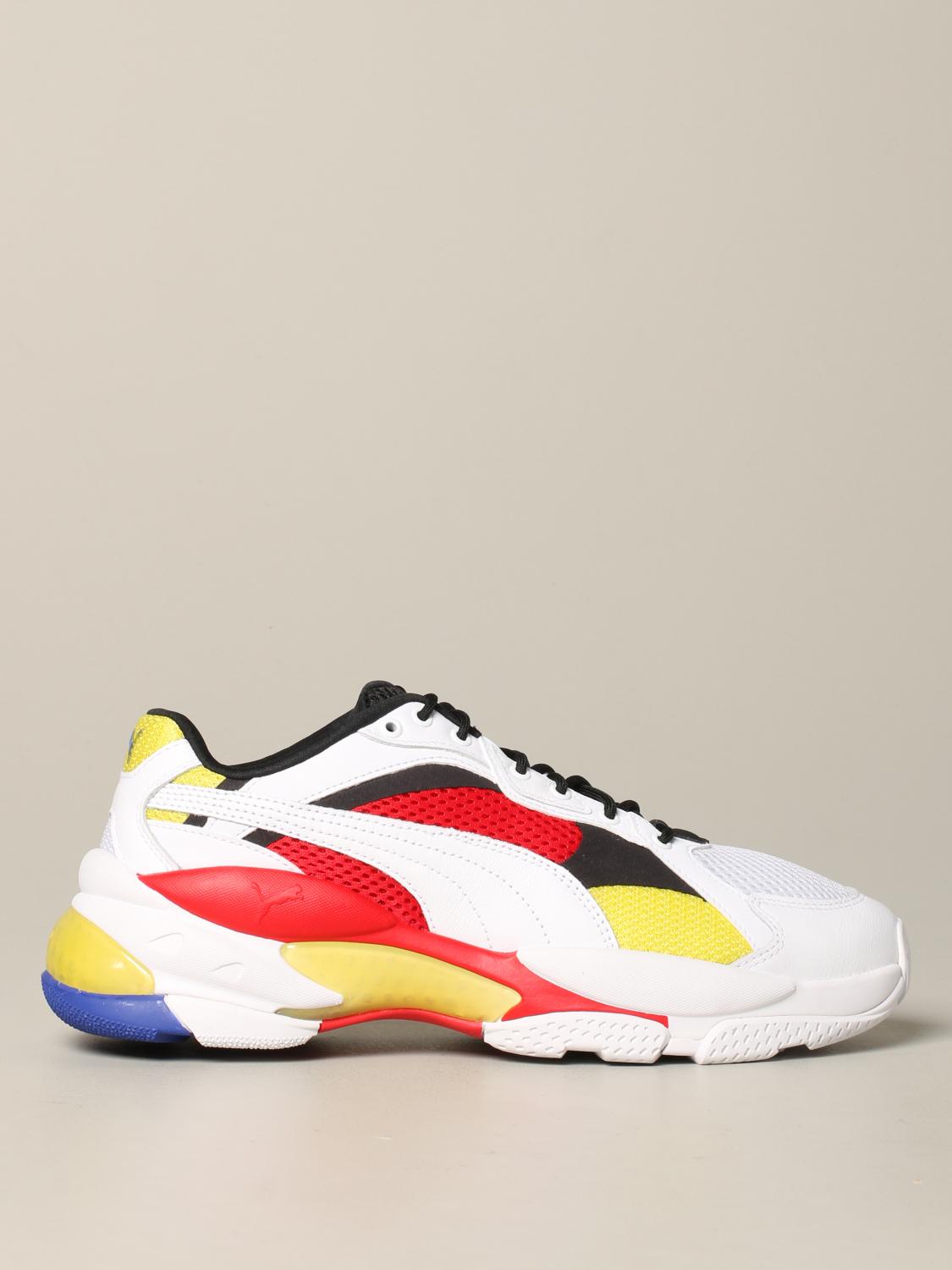 Puma Outlet: Sneakers Liquid cell epsilon in mesh e rete - Bianco ...