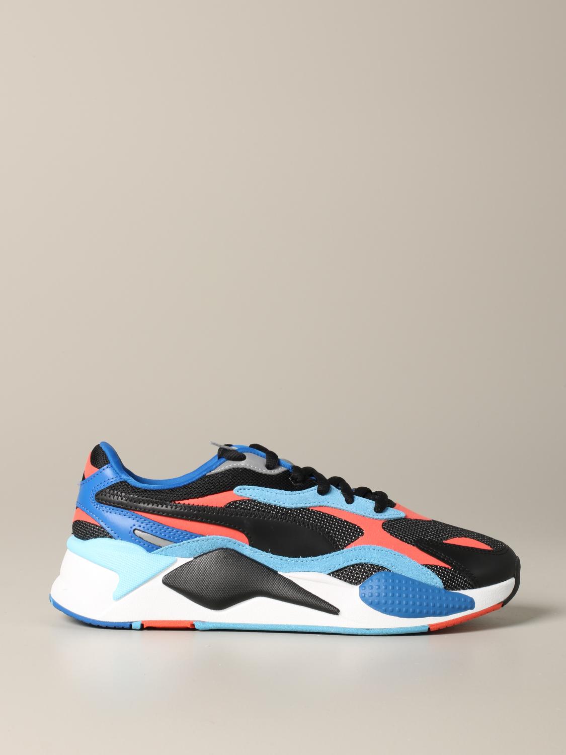 PUMA: Chaussures homme - Bleu Azur | Baskets Puma 373169 en ligne sur ...