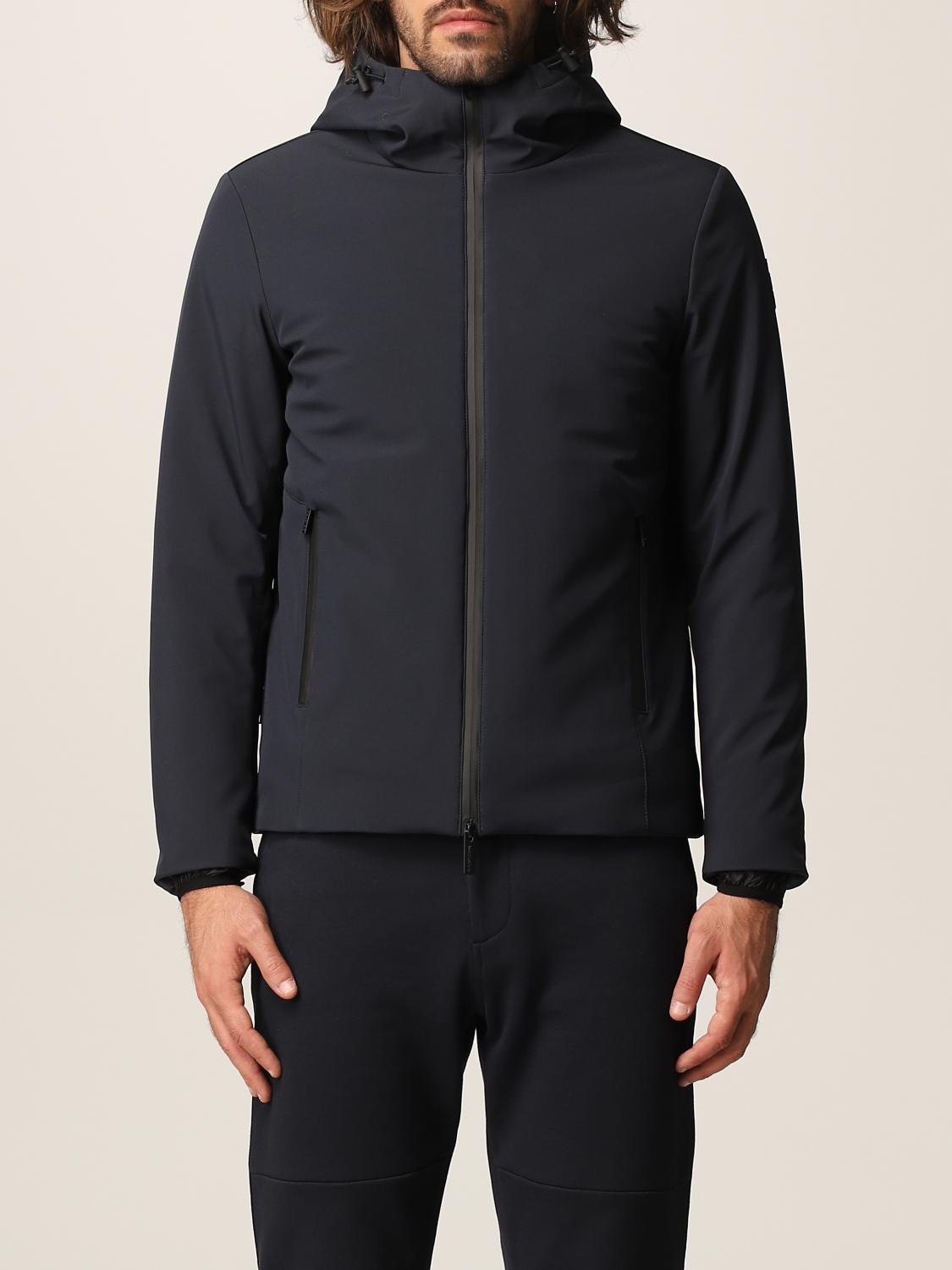 WOOLRICH: Jacket men - Blue | Woolrich jacket CFWOOU0500MRUT2735 online ...