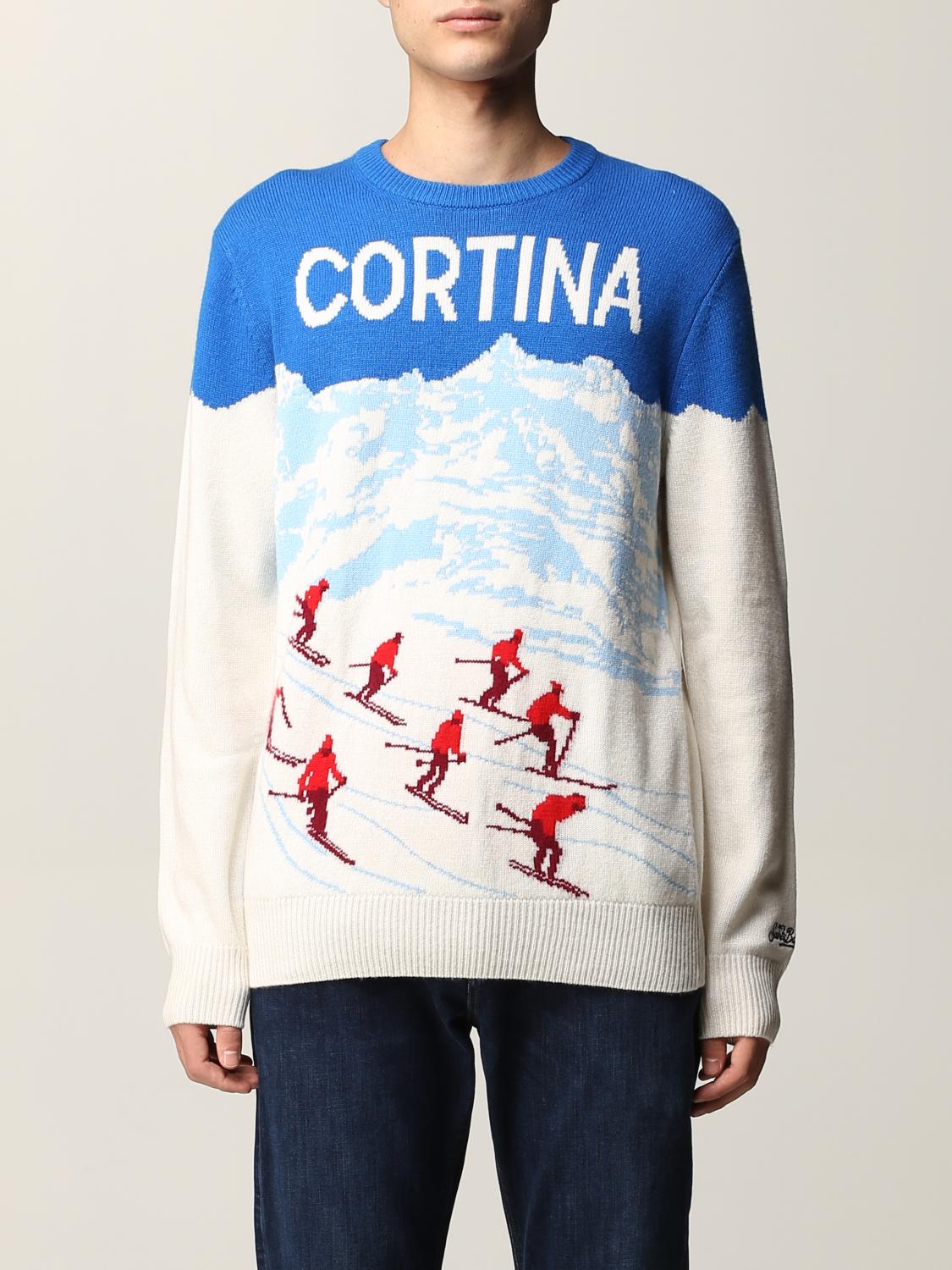 MC2 SAINT BARTH: Pull homme - Bleu | Pull Mc2 Saint Barth HER0011 en ...