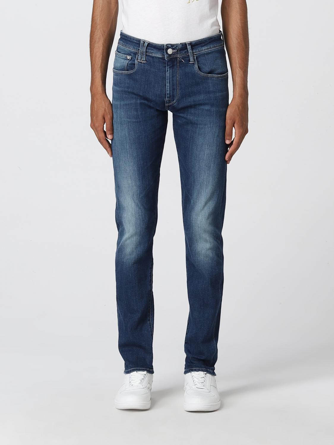 CYCLE: jeans in washed denim - Denim | Cycle jeans 321P501 D019 online ...