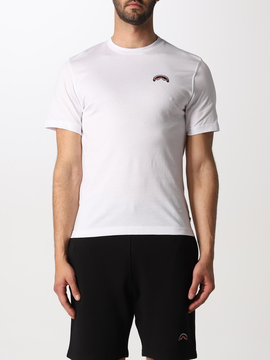 SPRAYGROUND: T-shirt with graphic print - White | Sprayground t-shirt ...