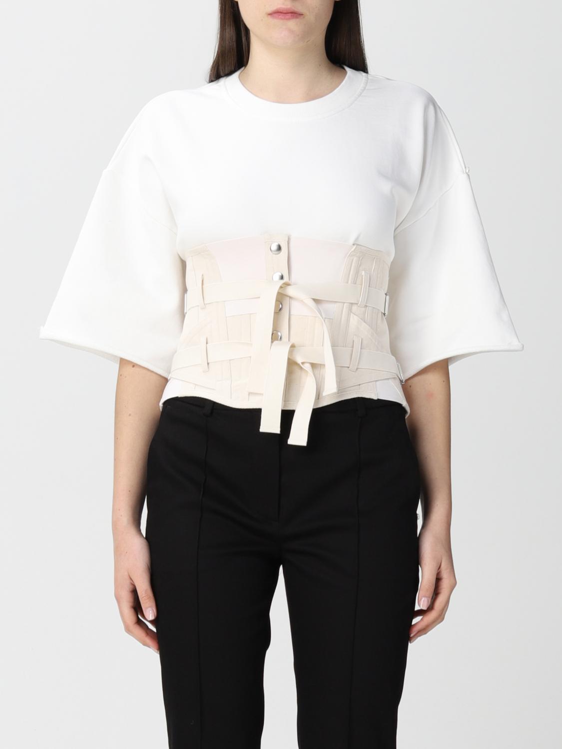 SPORTMAX: Belt women - White | Sportmax cintura 25010128600 ALFA online ...