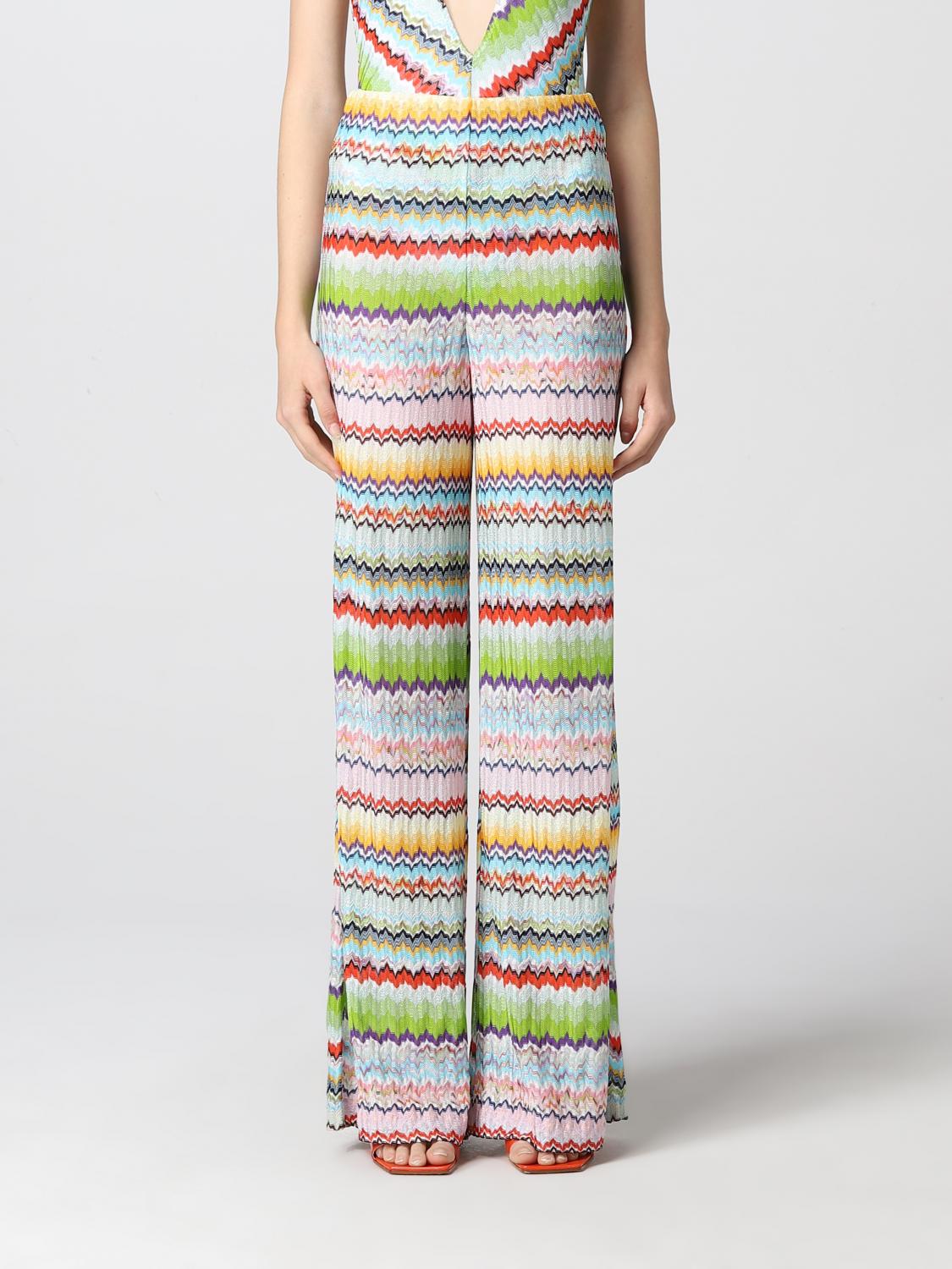 MISSONI MARE: Pants women - Multicolor | Missoni Mare pants MS22SI0B ...