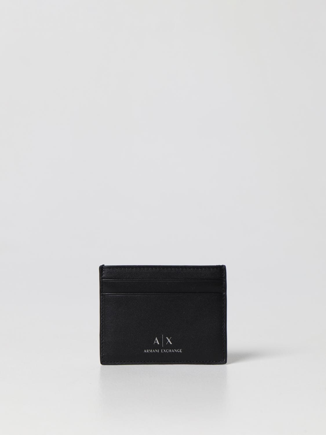 ARMANI EXCHANGE: Wallet men - Black | Armani Exchange wallet ...