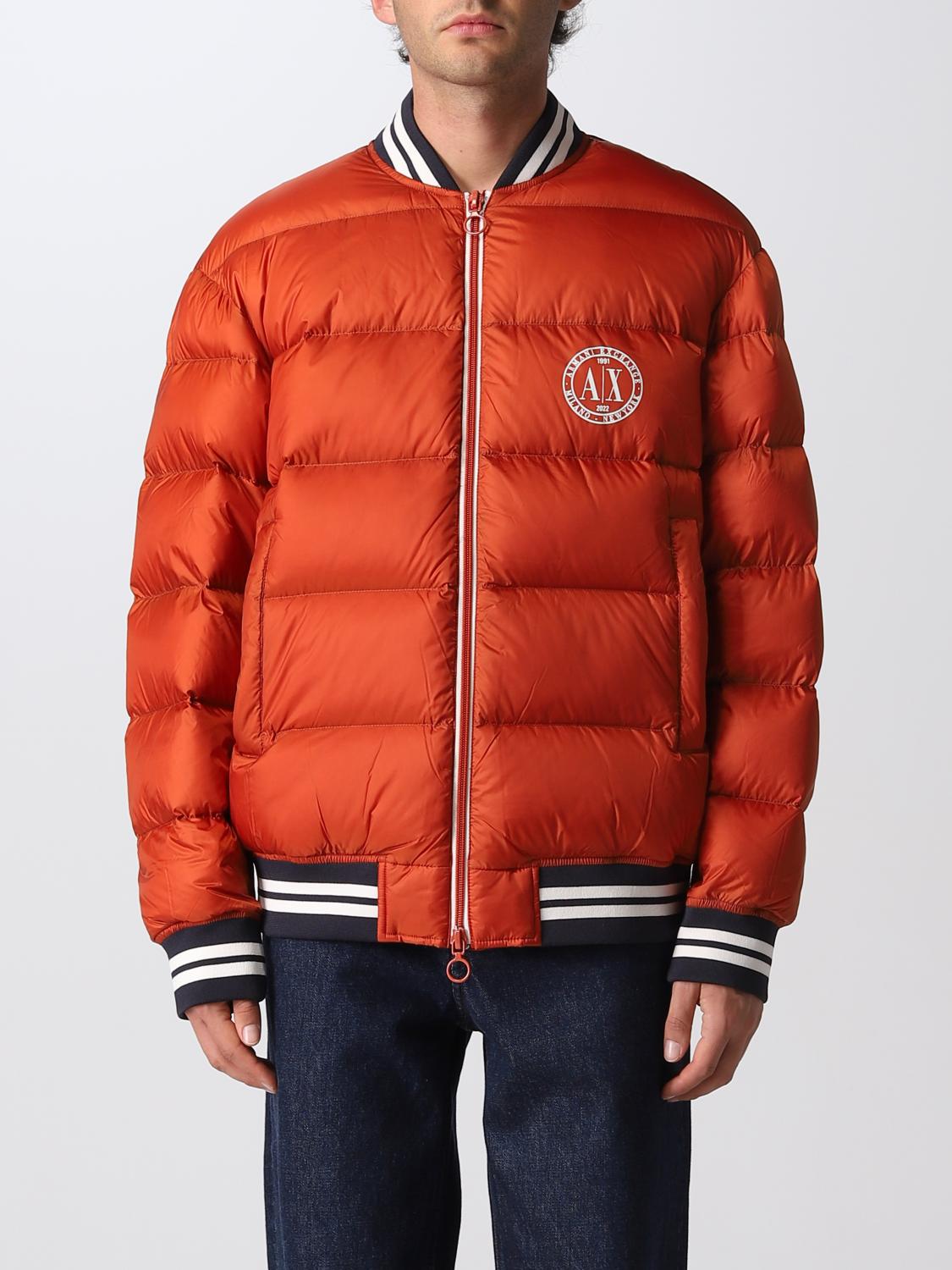 ARMANI EXCHANGE: Jacket men - Brick Red | Armani Exchange jacket ...
