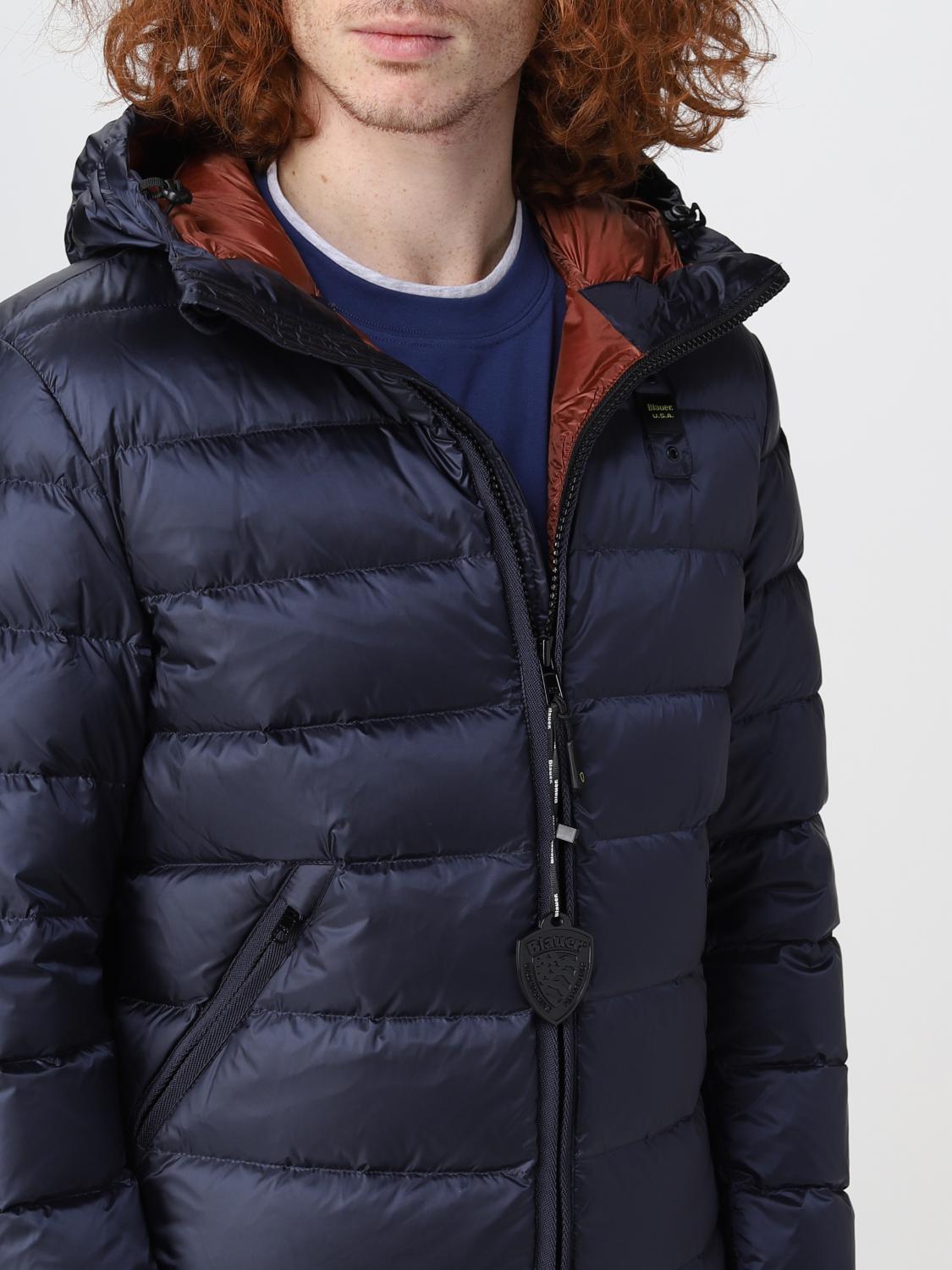 Blauer Jacket men - Blue | 22WBLUC03005006047 | GIGLIO.COM