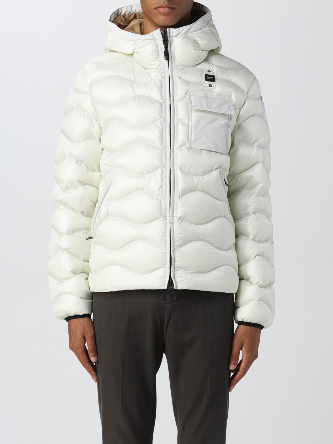 BLAUER: Jacket men - White | Blauer jacket 22WBLUC02143005958 online at ...