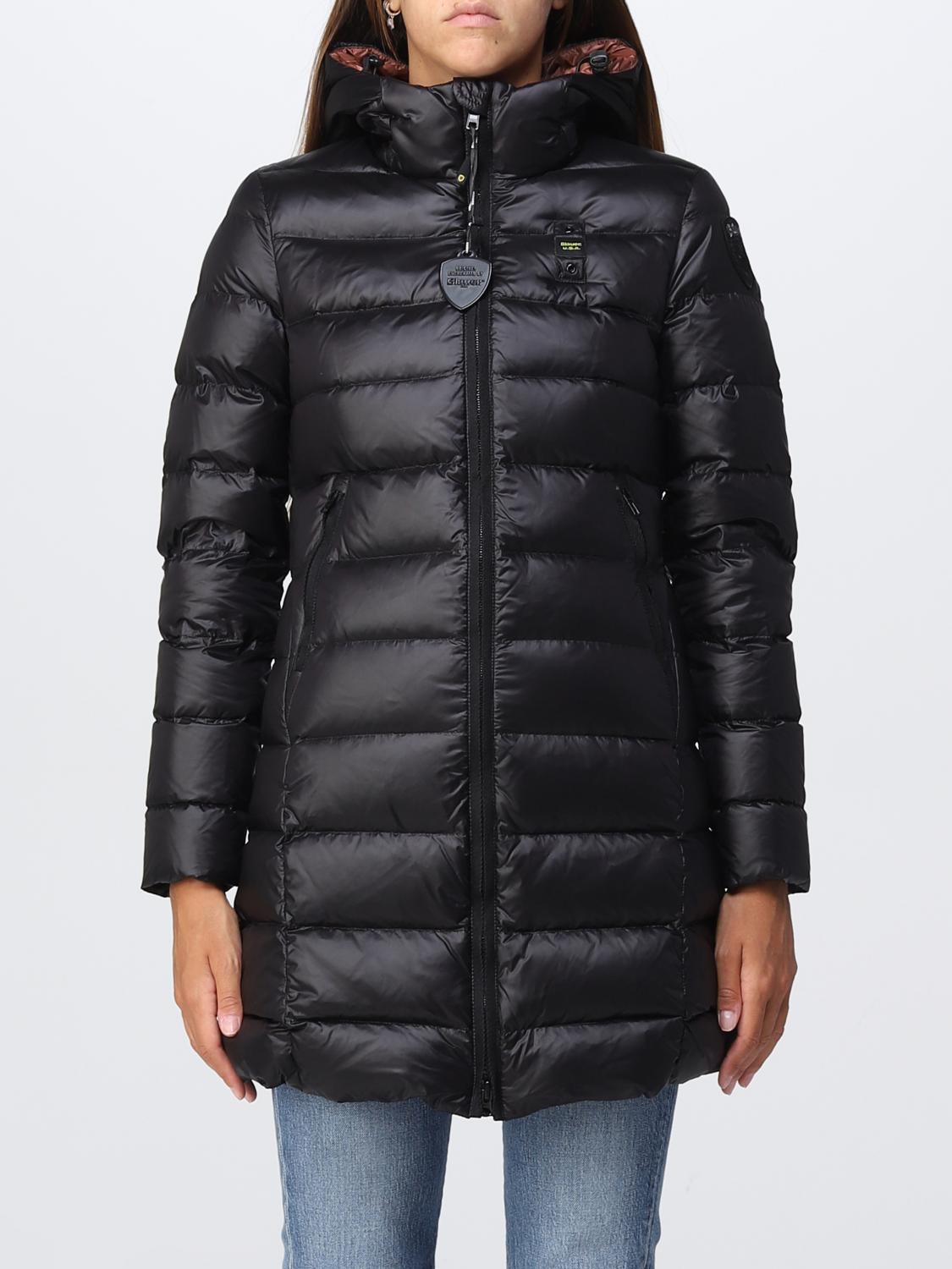 BLAUER: Jacket women - Black | Blauer jacket 22WBLDK03023005050 online ...