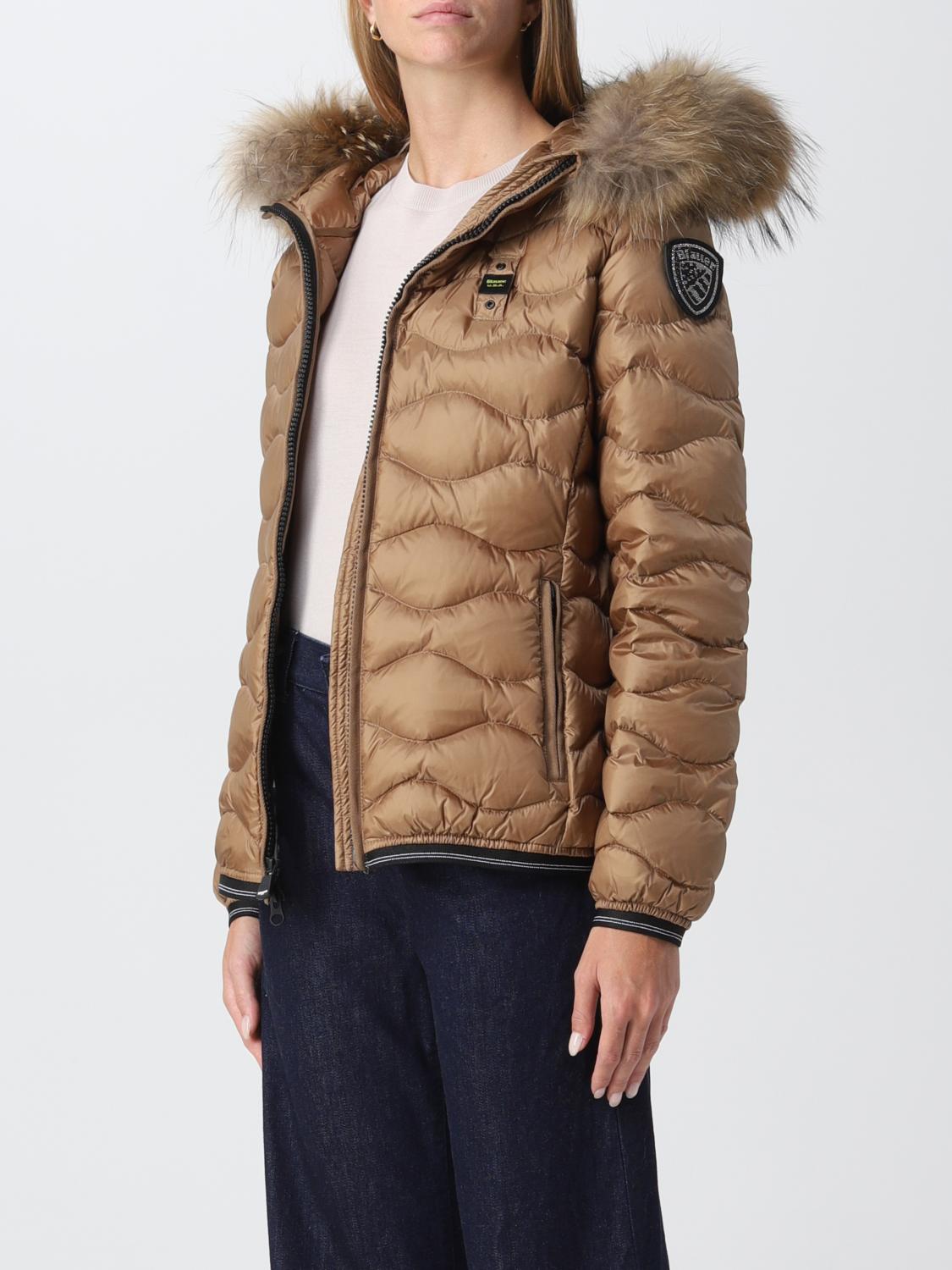 BLAUER: Jacket women - Tobacco | Blauer jacket 22WBLDC03141006047 ...