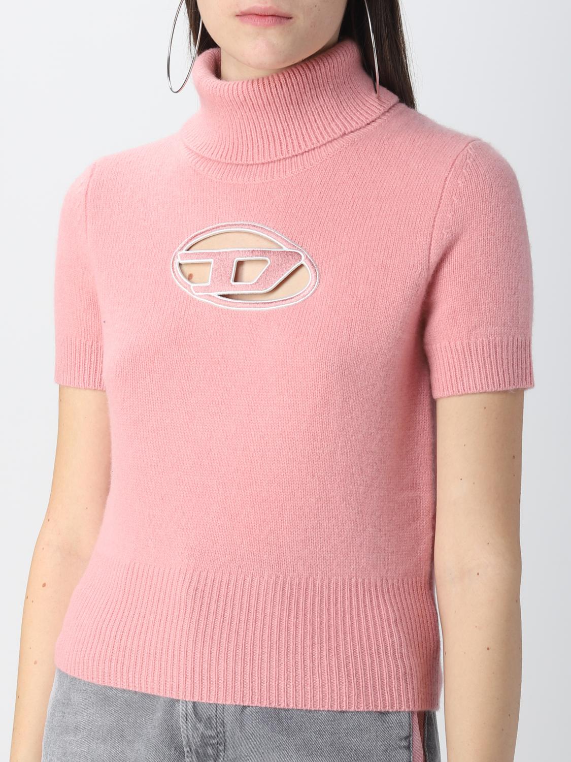 Diesel Damen Pullover - Pink | A067130KCAE | GIGLIO.COM
