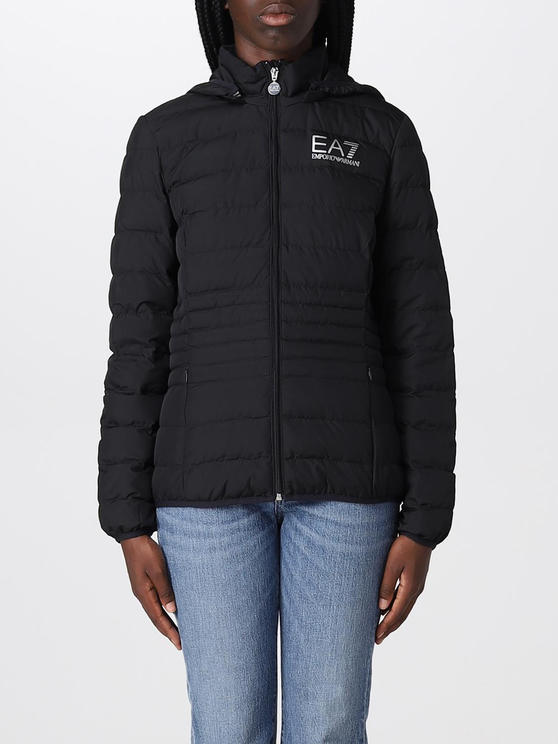 EA7: Jacket women - Black | Ea7 jacket 8NTB23TNF8Z online at GIGLIO.COM