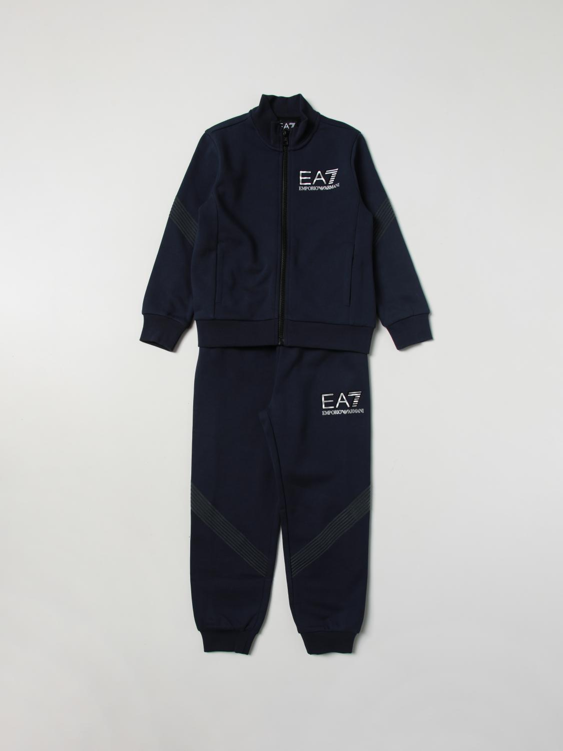 EA7: Tracksuit kids - Blue | Ea7 clothing set 6LBV58BJEXZ online at ...