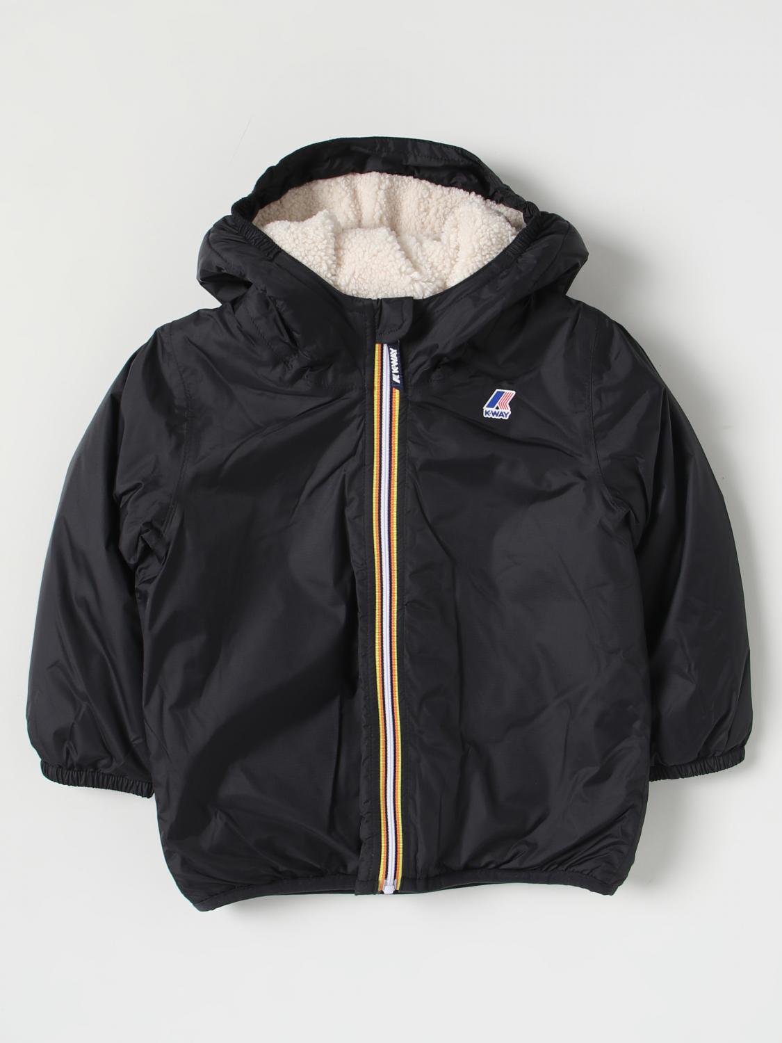 K-WAY: Jacket kids - Ecru | K-Way jacket K61157W online at GIGLIO.COM