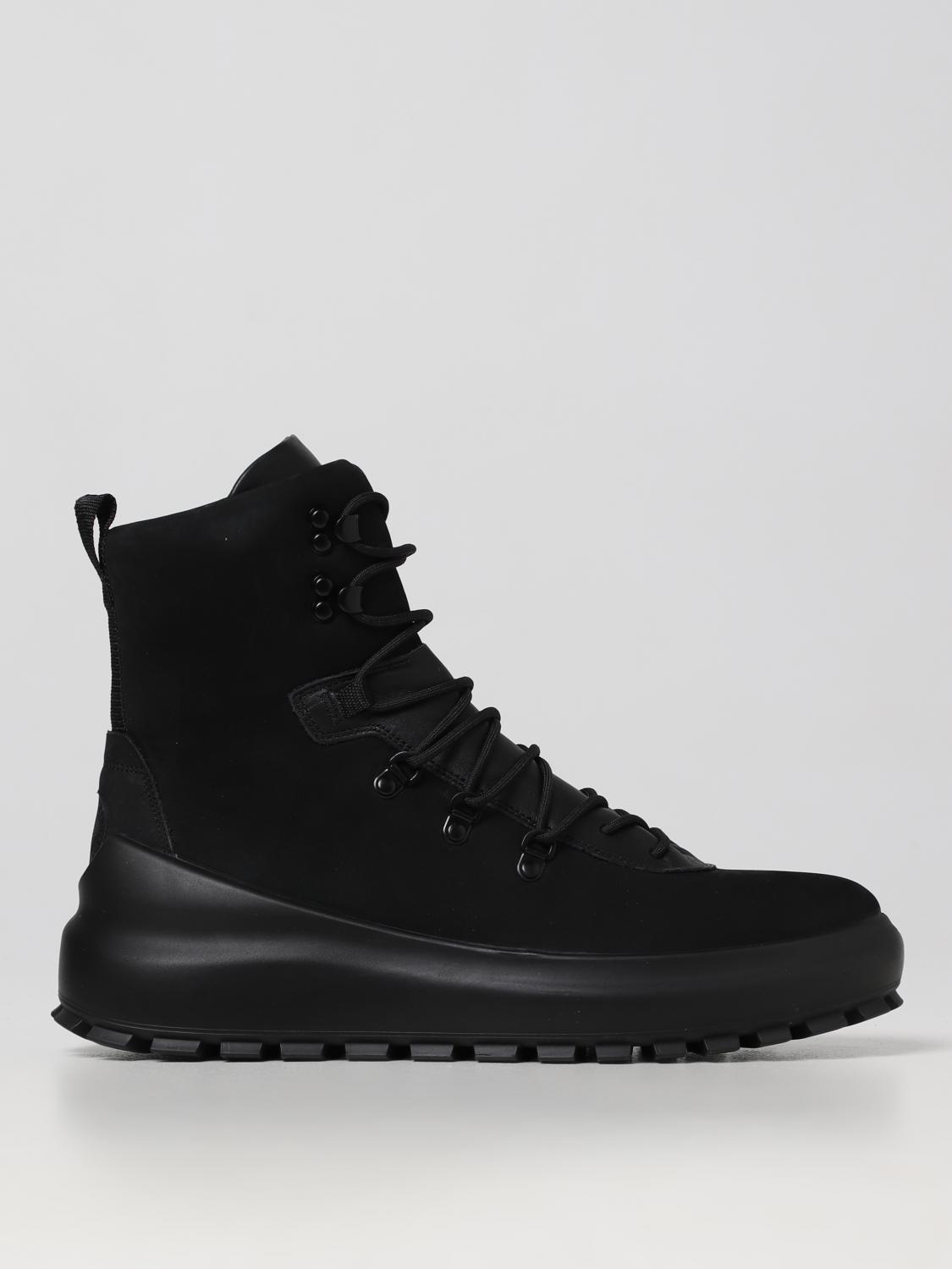 STONE ISLAND: nubuck ankle boots - Black | Stone Island boots S0404 ...