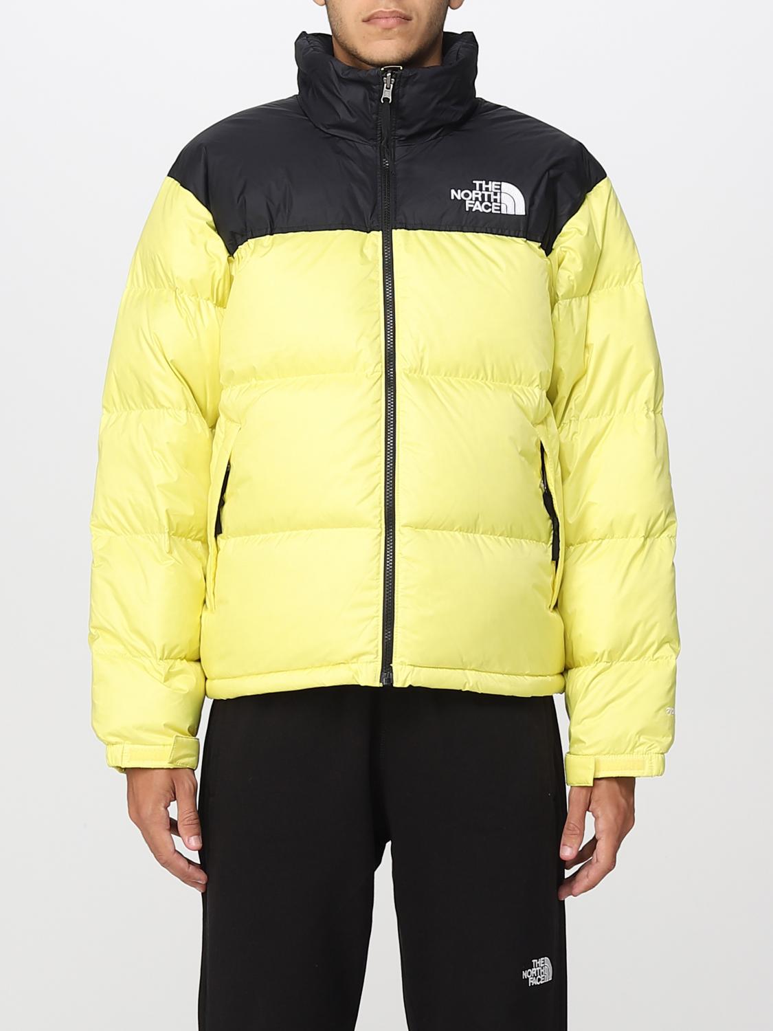 THE NORTH FACE: Jacket men - Yellow | The North Face jacket NF0A3C8D ...