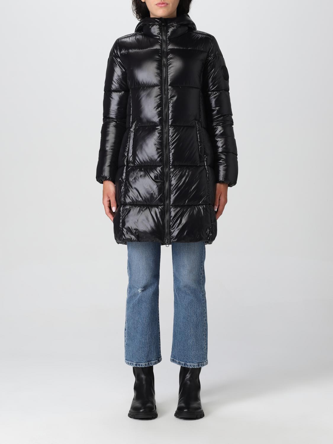 SAVE THE DUCK: Jacket women - Black | Save The Duck jacket D45650WLUCK15 online at GIGLIO.COM