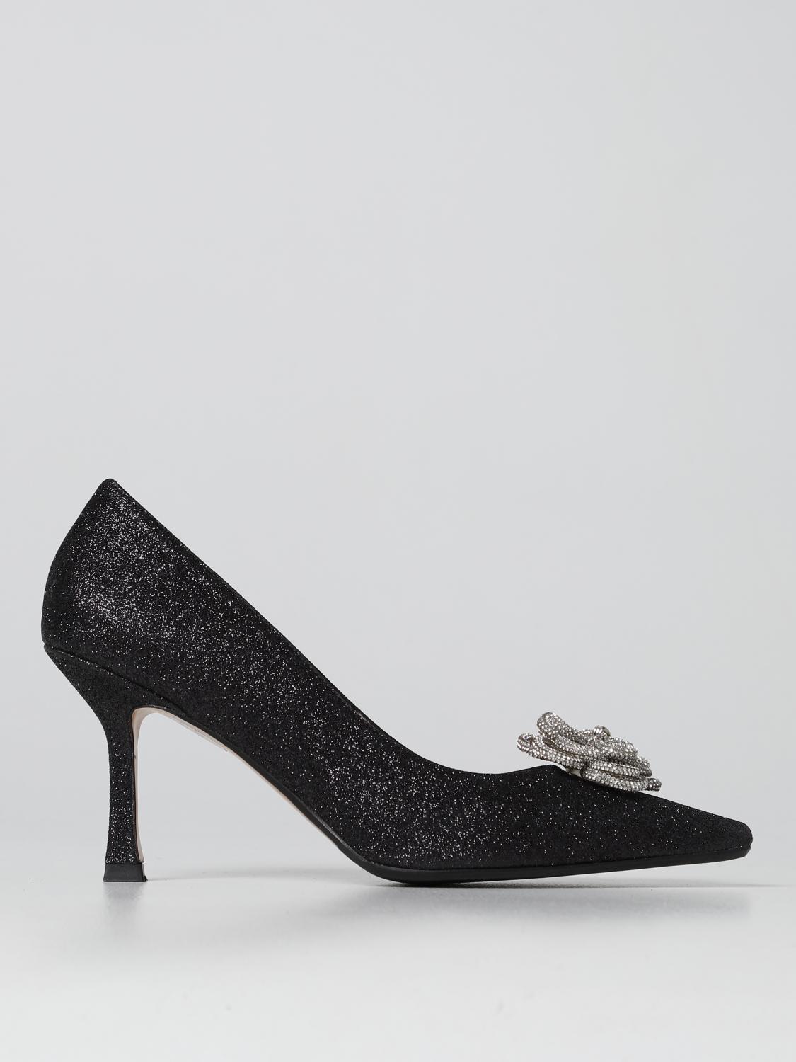 Anna F. Pumps Anna F. con glitter - Nero | 1440 GLITTER | GIGLIO.COM
