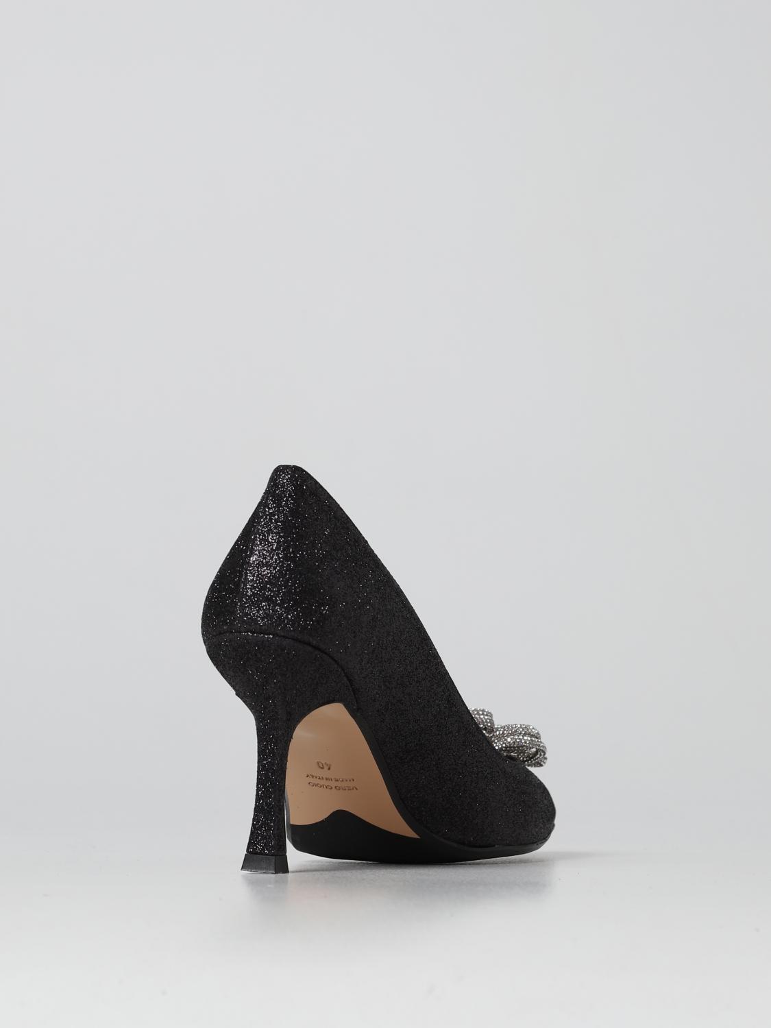 Anna F. Pumps Anna F. con glitter - Nero | 1440 GLITTER | GIGLIO.COM