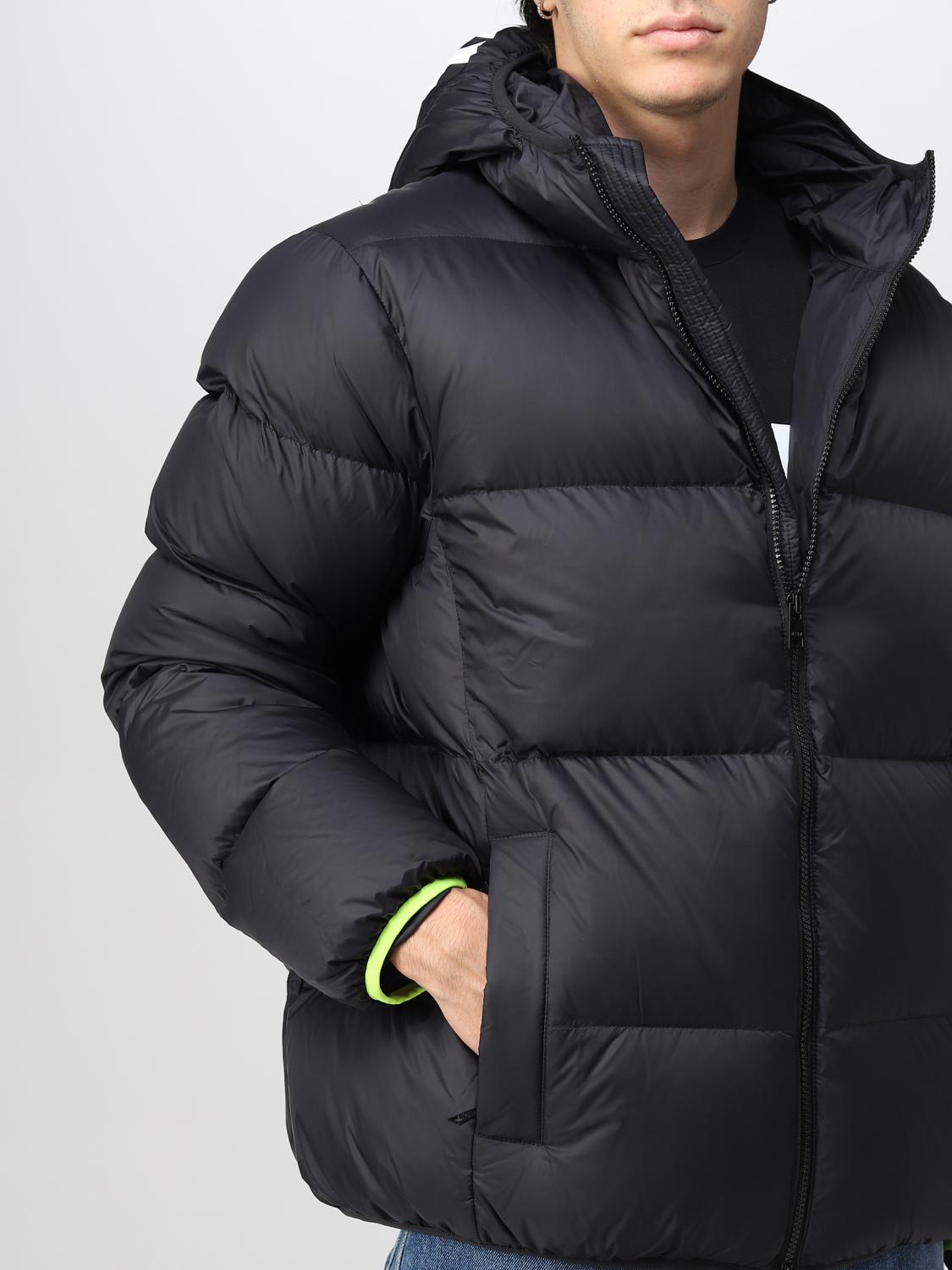 MSGM Jacket men - Black | 3340MH16227701 | GIGLIO.COM