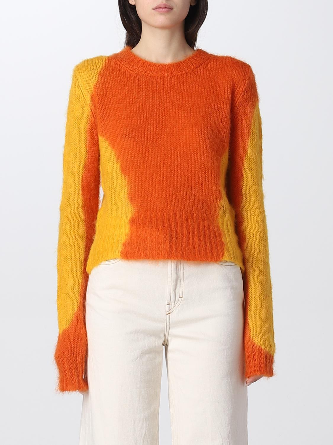 DIESEL: Damen Pullover - Orange | Diesel Pullover A067260WDAT online ...