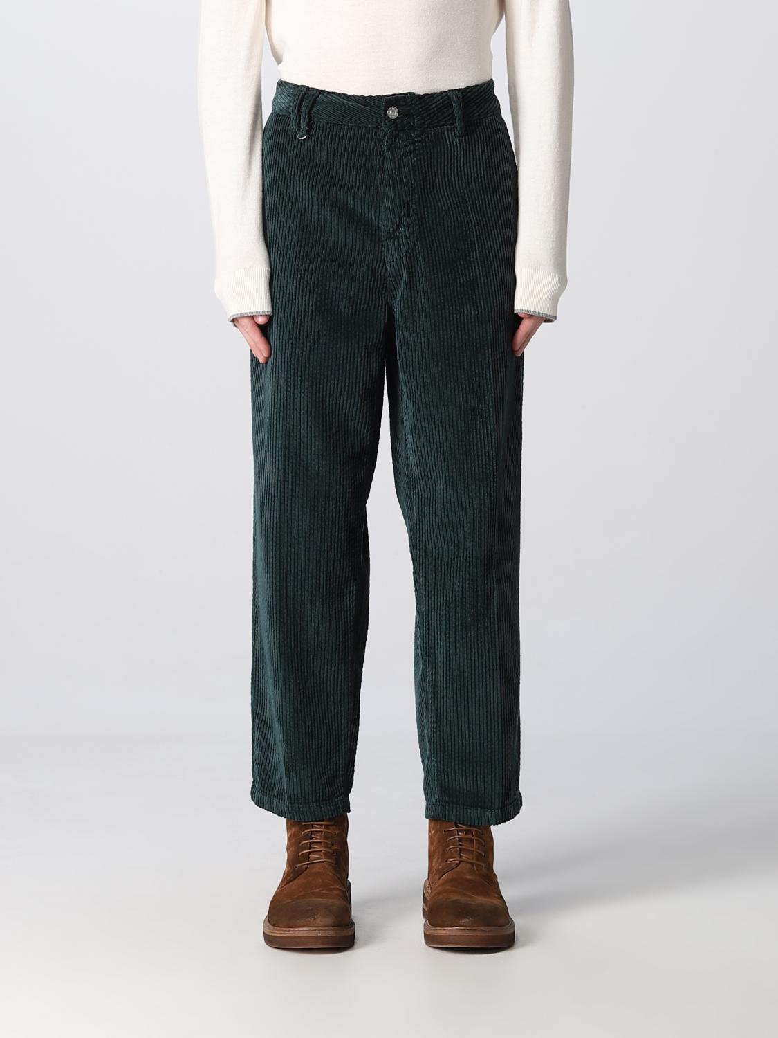 Cycle Pants men - Green | CP421P555 V006 | GIGLIO.COM