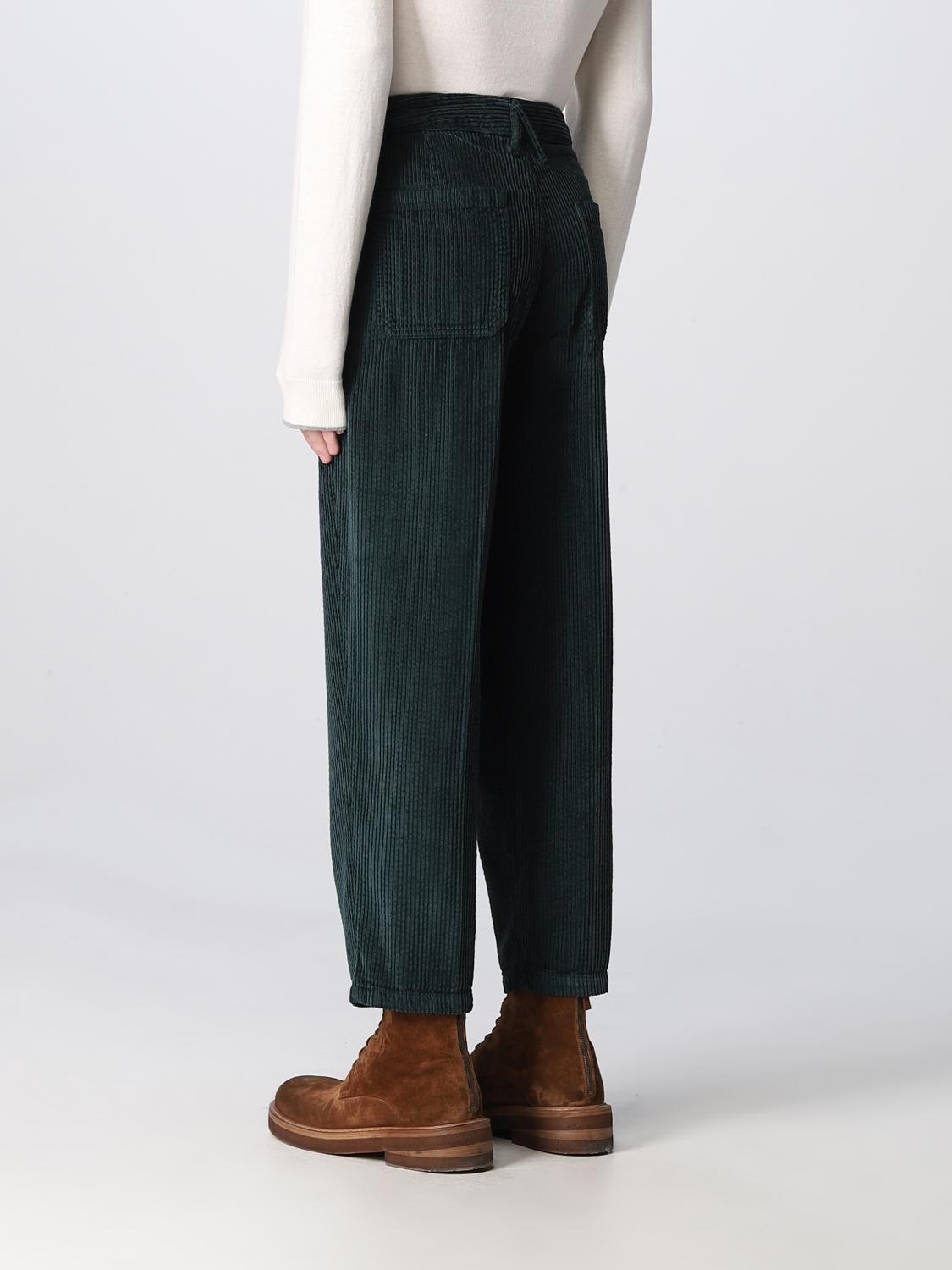 Cycle Pants men - Green | CP421P555 V006 | GIGLIO.COM