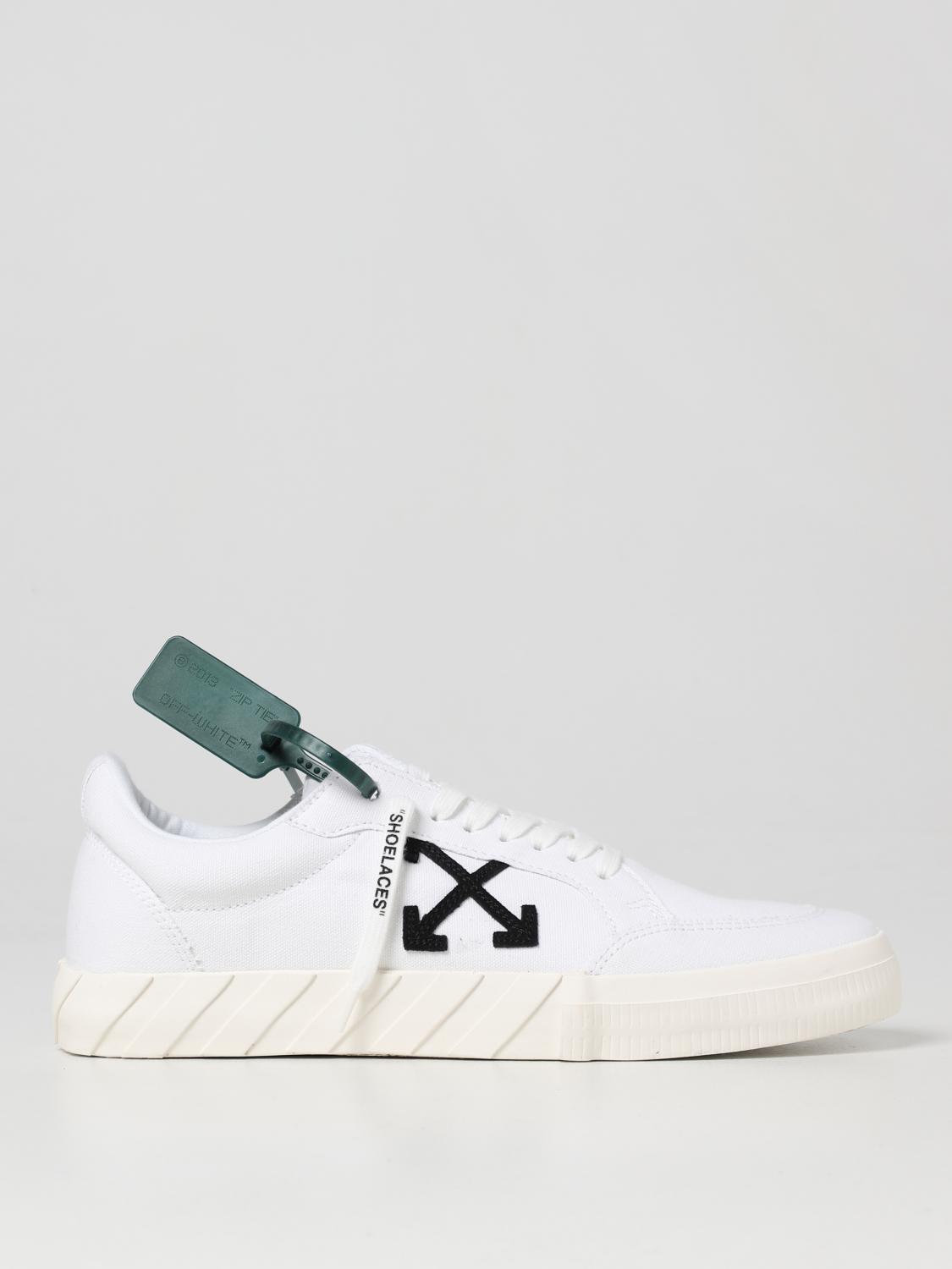 OFF-WHITE: Shoes men - White | Off-White sneakers OMIA085C99FAB002 ...