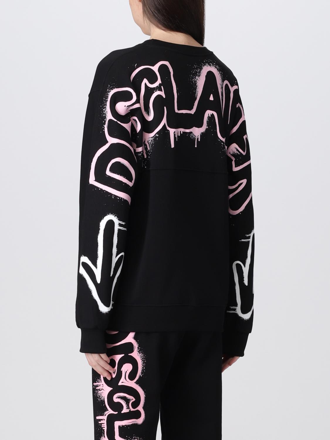 Disclaimer Sweatshirt women - Black | 22IDS53263 | GIGLIO.COM