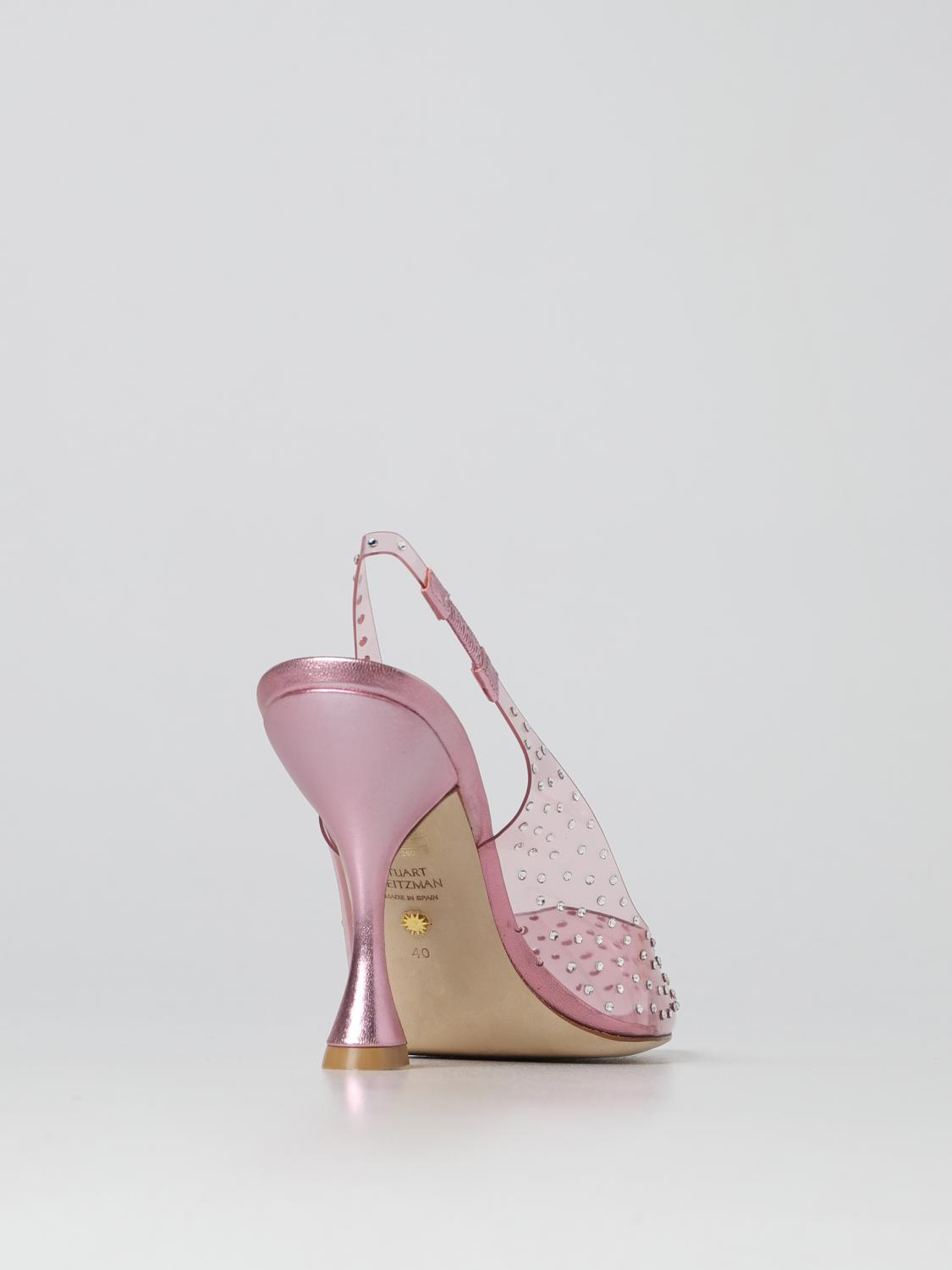 STUART WEITZMAN: Shoes women - Pink | Stuart Weitzman high heel shoes ...