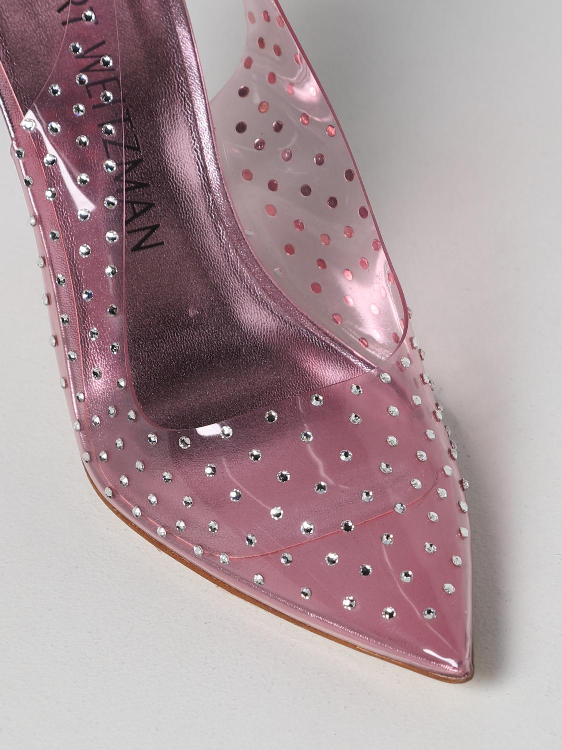 STUART WEITZMAN: Shoes women - Pink | Stuart Weitzman high heel shoes ...