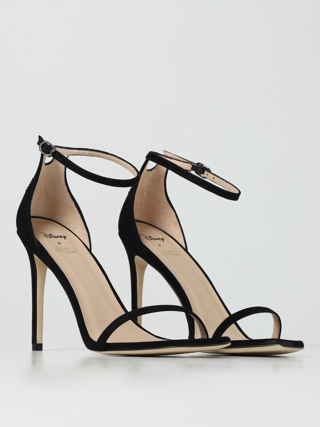 STUART WEITZMAN: Zapatos mujer , Negro | Sandalias De Tacón Stuart ...