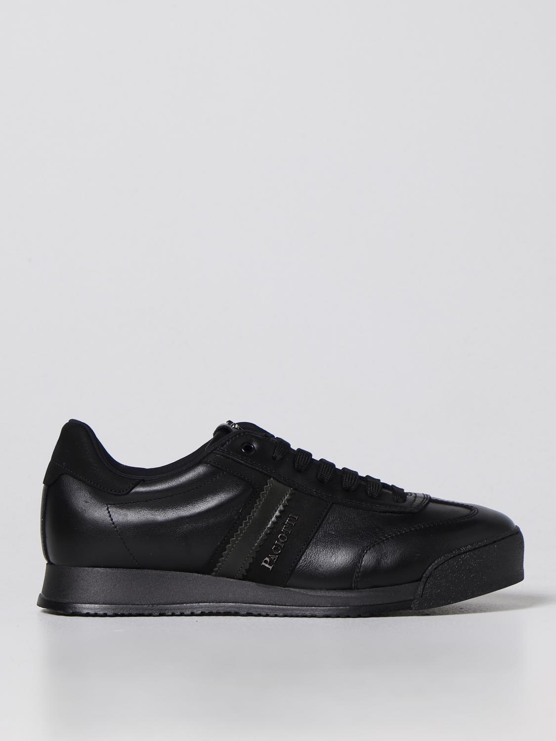 PACIOTTI: Shoes men - Black | Paciotti sneakers PDU62850TSZ online at ...