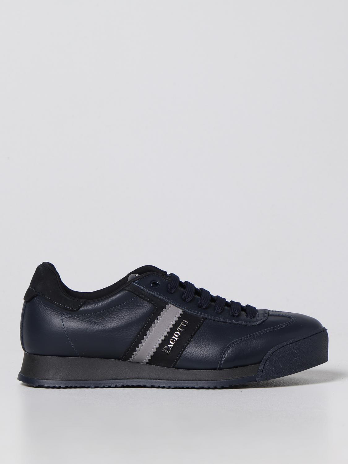 PACIOTTI: Shoes men - Blue | Paciotti sneakers PDU62850TSZ online at ...