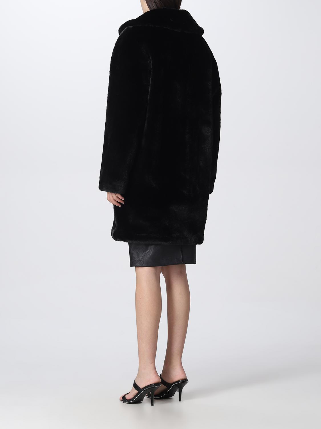 Manila Grace Coat women - Black | E077PU | GIGLIO.COM