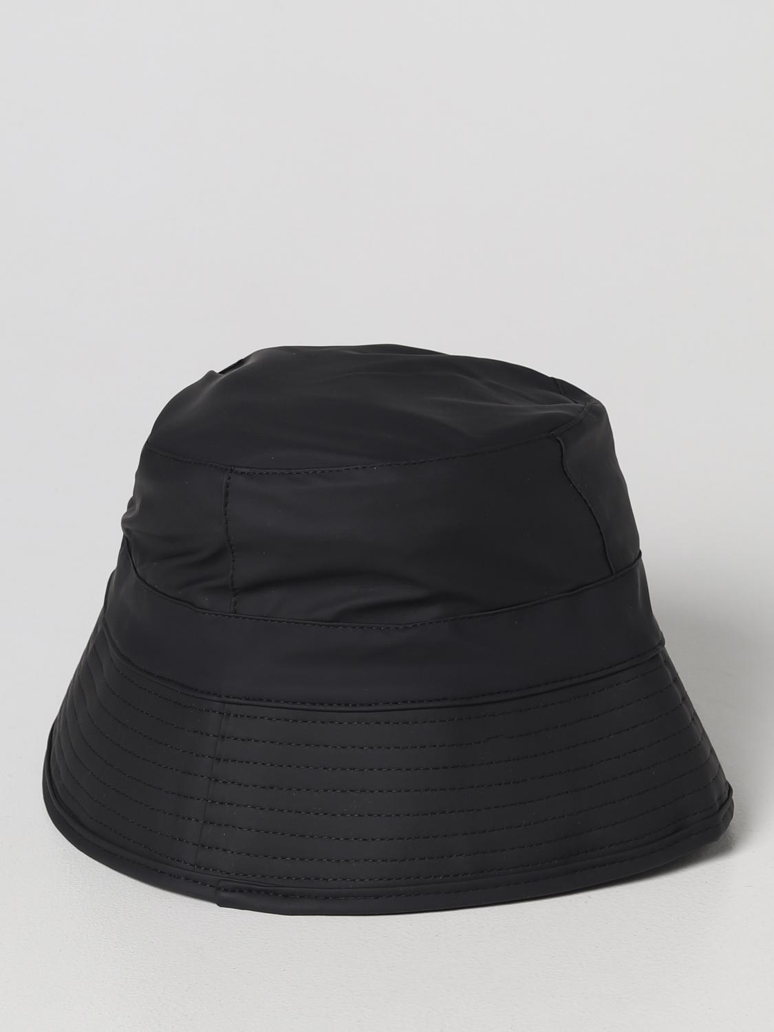 RAINS: Hat men - Black | Rains hat BUCKET20010 online at GIGLIO.COM