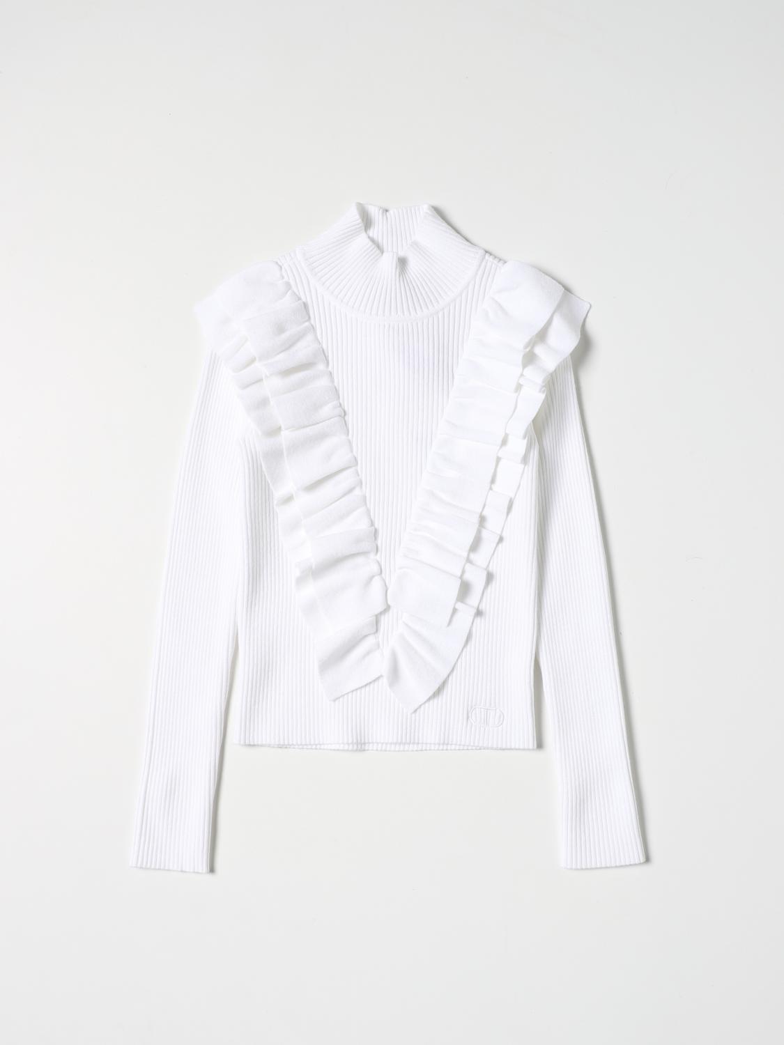 TWINSET: Sweater kids - White | Twinset sweater 222GJ3090 online at ...