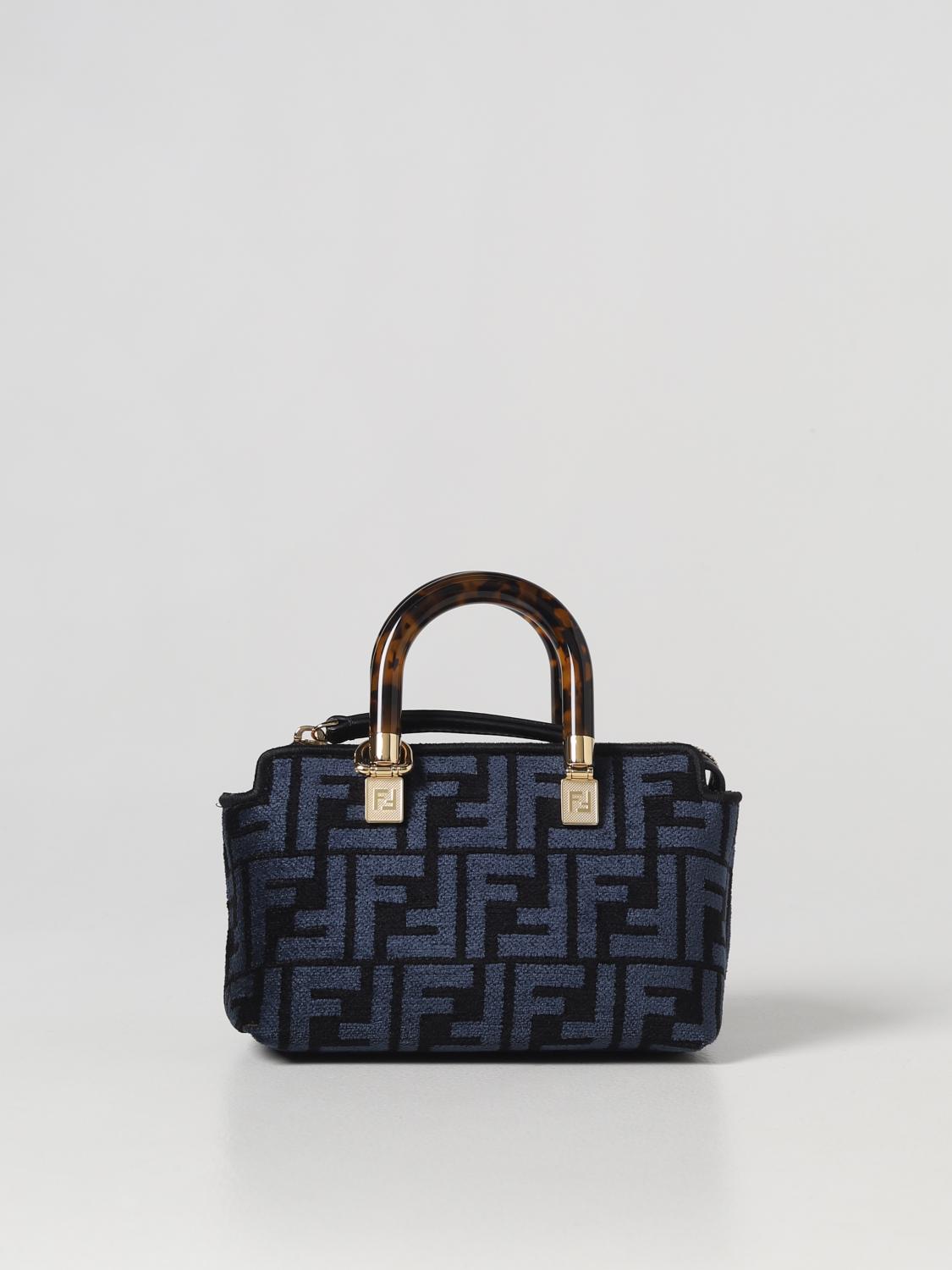 FENDI: Damen Mini- Tasche - Blau | Fendi Mini-Tasche 8BS067AL9Q online ...