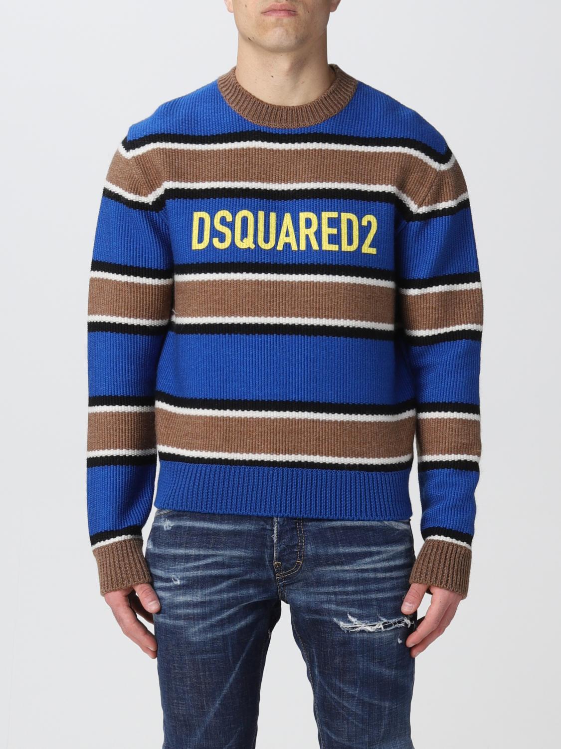 DSQUARED2: Sweater men - Black | Dsquared2 sweater S74HA1263S18037 ...