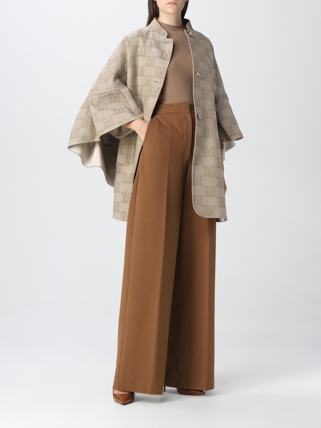 MAX MARA: Damen Pelerine - Braun | Max Mara Pelerine 47360727600 online ...