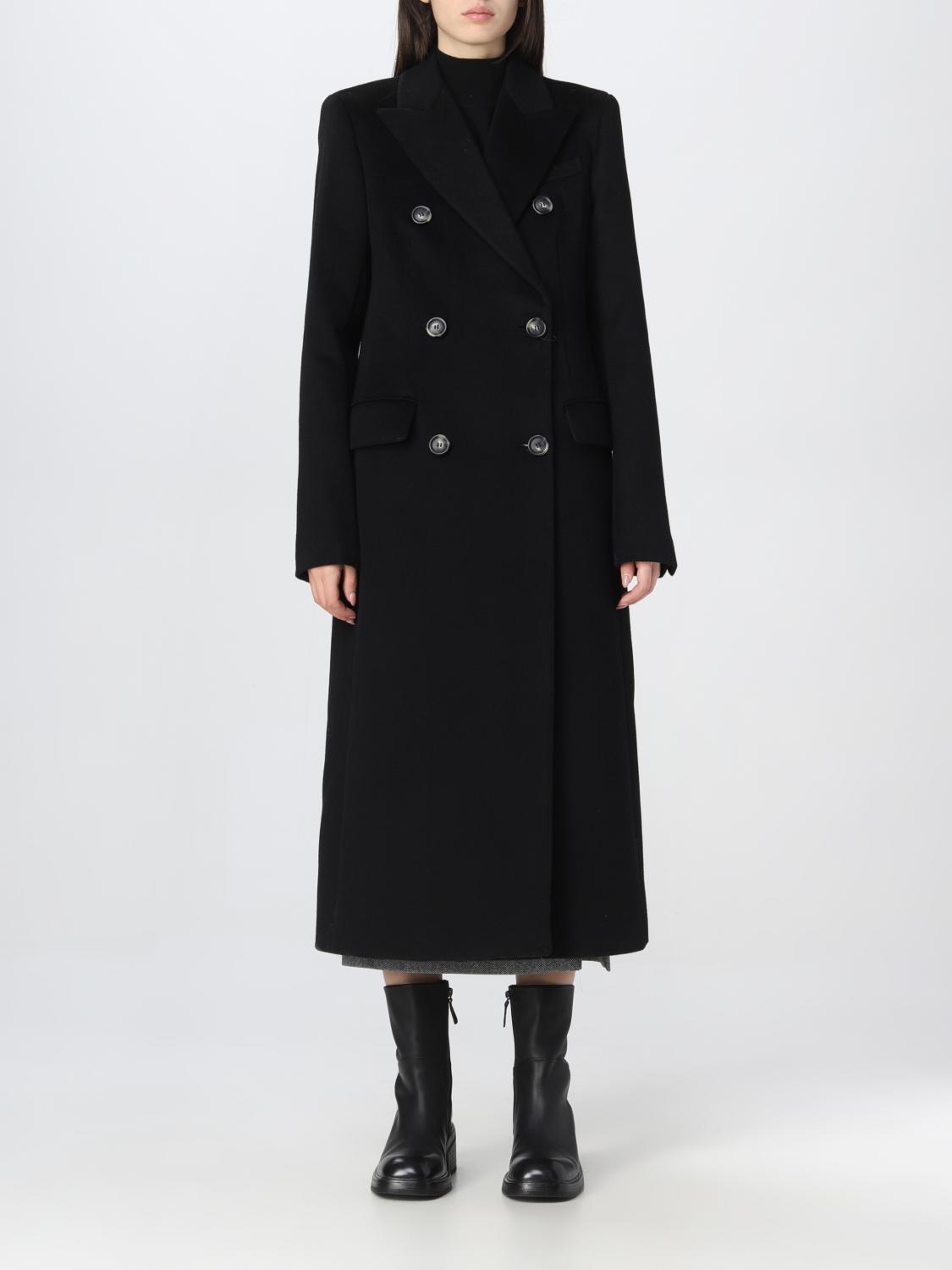 Sportmax Coat women - Black | 20160323600 | GIGLIO.COM