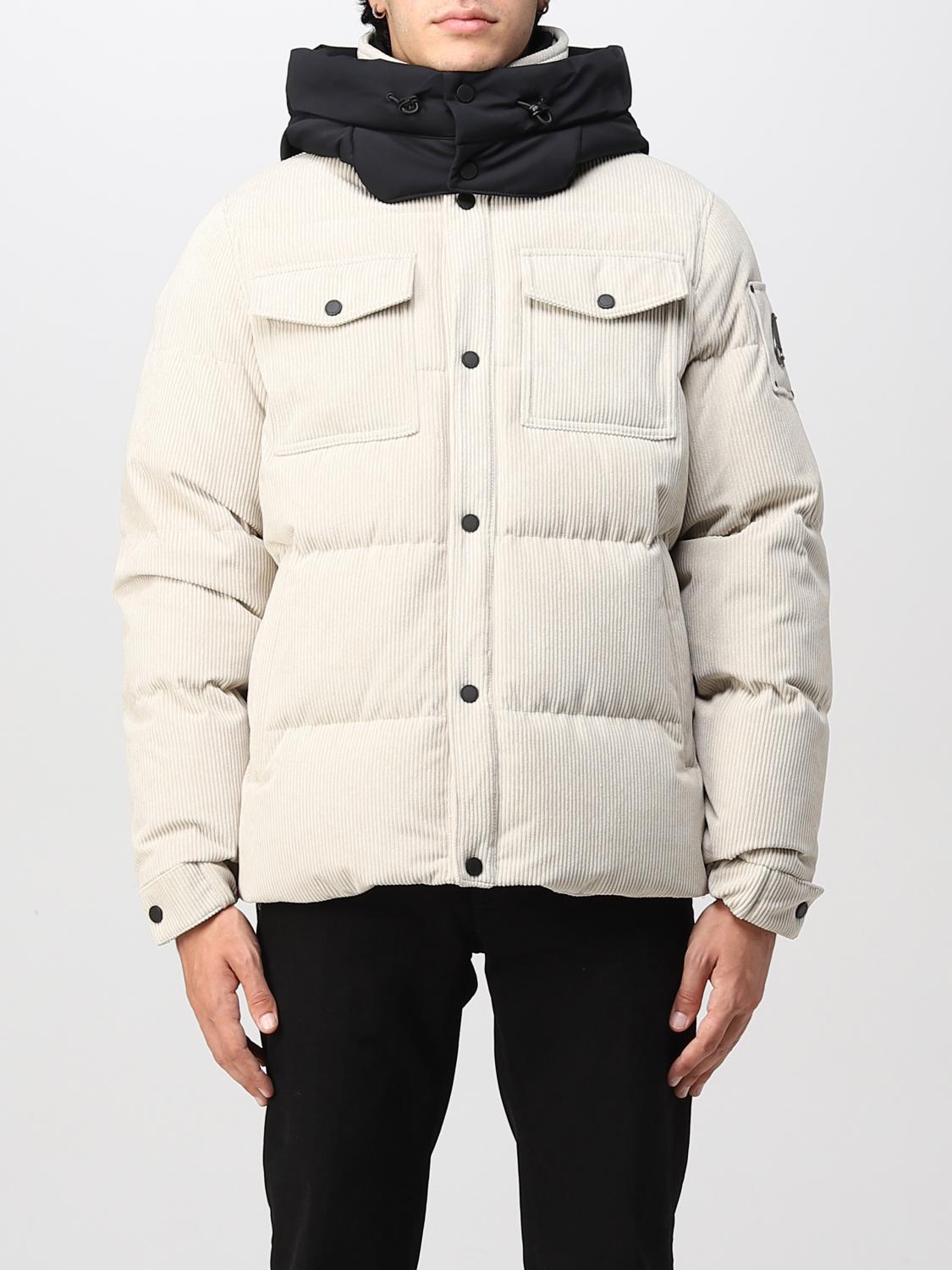 MOOSE KNUCKLES: Jacket men - Beige | Moose Knuckles jacket M32MJ169 ...