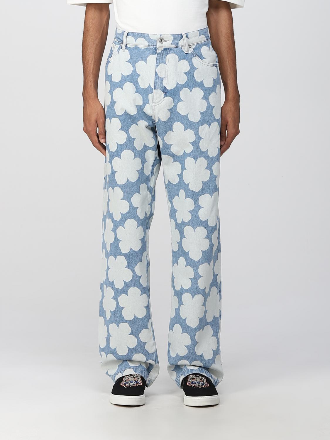 Kenzo Jeans men - Stone Washed | FC65DP4029GP | GIGLIO.COM