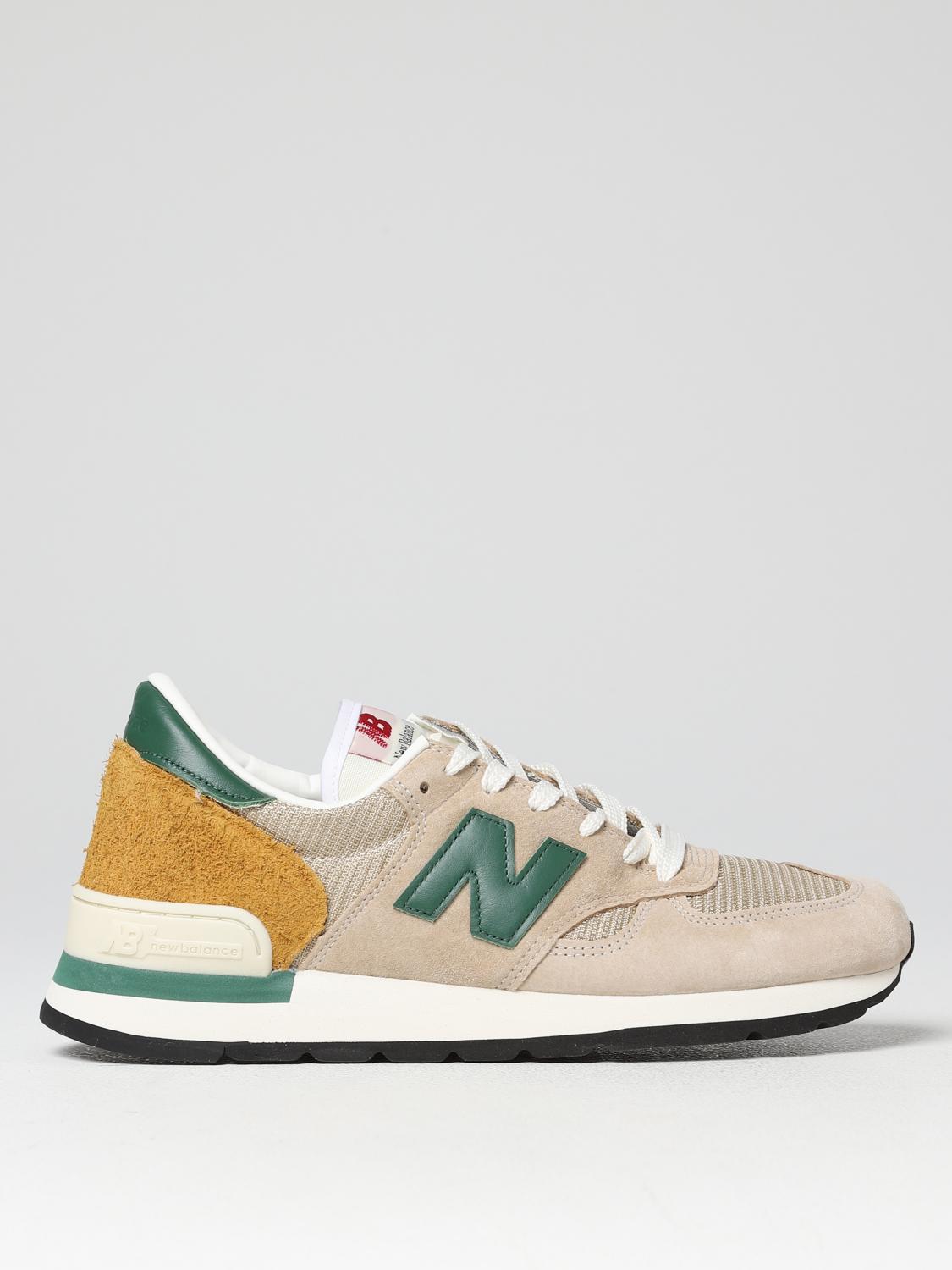 NEW BALANCE: Shoes men - Beige | New Balance sneakers M990TG1 online at ...