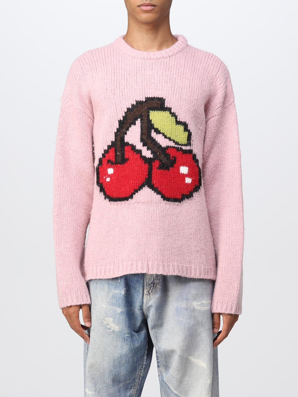 OUR LEGACY: Sweater men - Pink | Our Legacy sweater M4223SRCJ online at ...