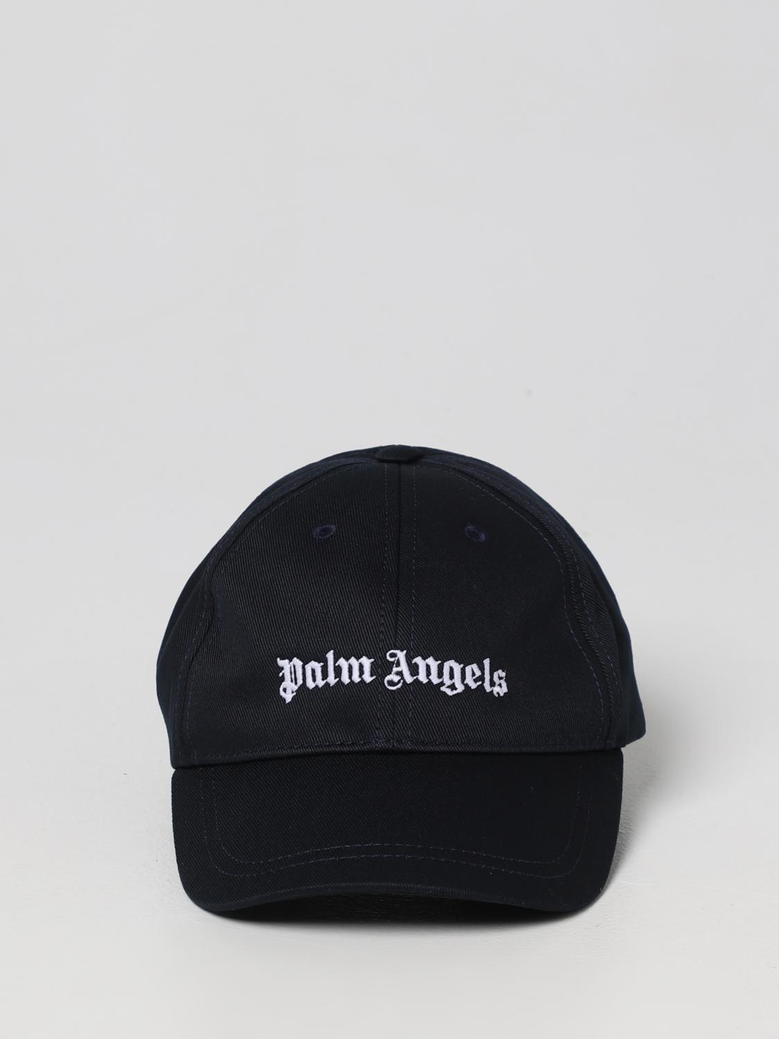 PALM ANGELS: Hat kids - Blue | Palm Angels hat PBLB002F22FAB001 online ...