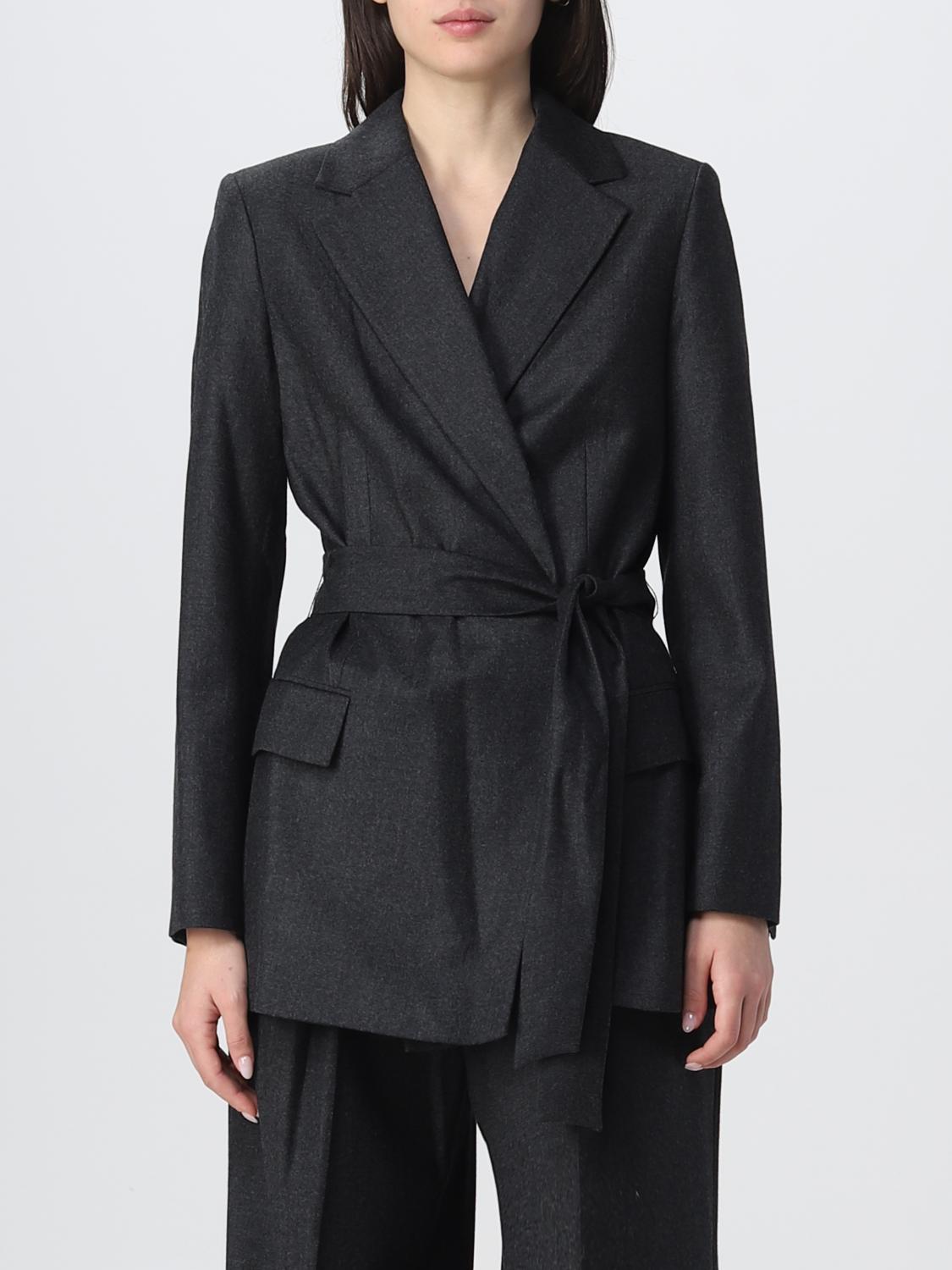 THEORY: Blazer women - Grey | Theory blazer M0801109 online at GIGLIO.COM